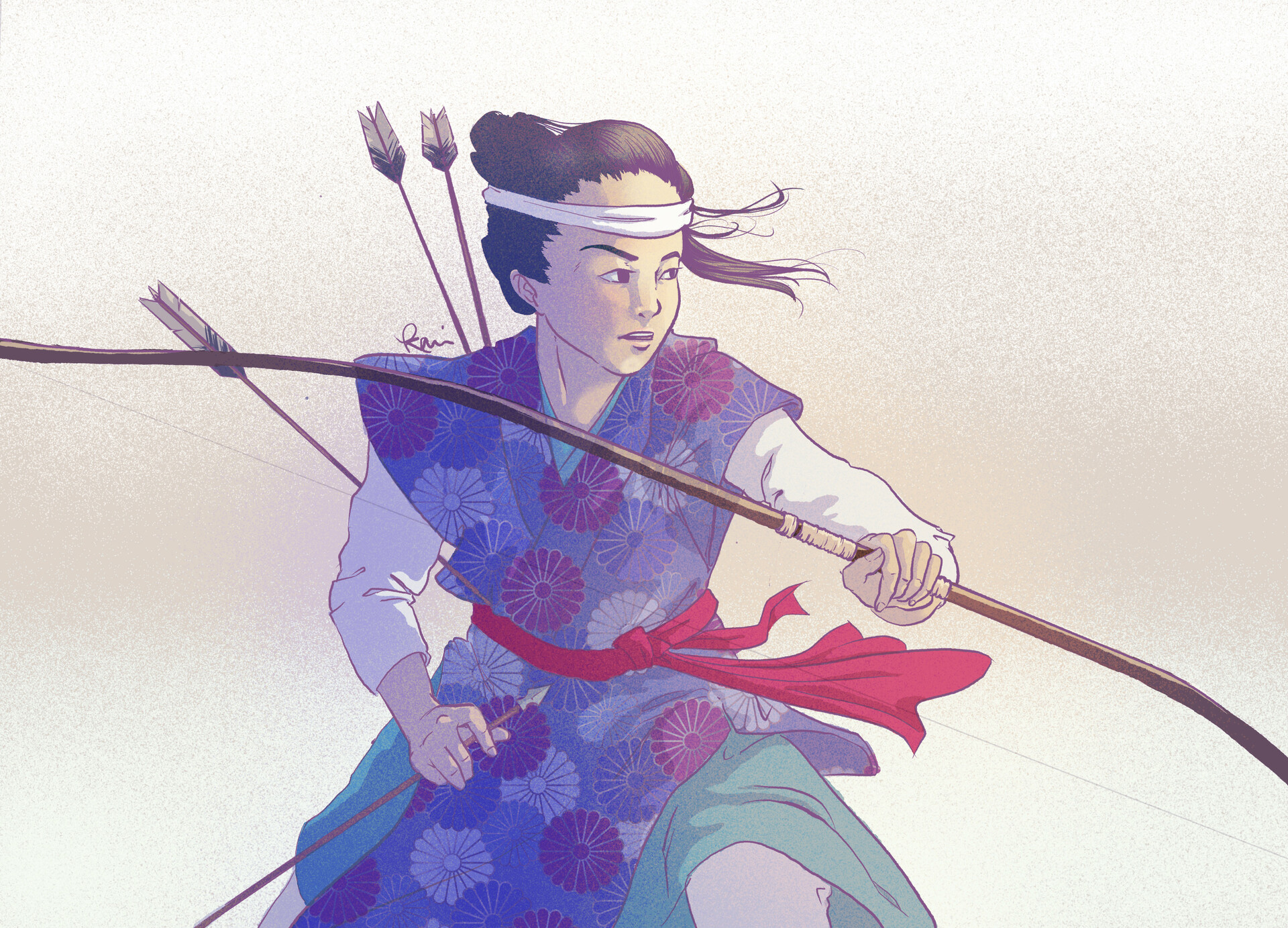 ArtStation - Kyudo - Concept Character