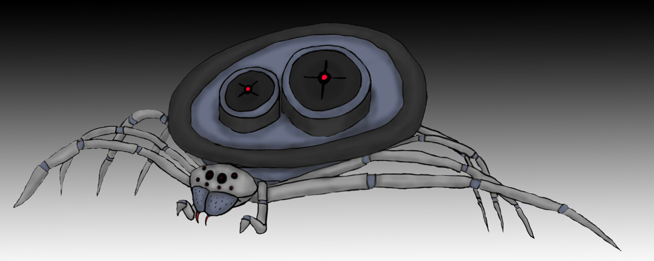 ArtStation - MCCP (Mind Control Cyber Spider) Version 1