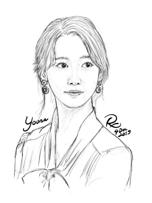 ArtStation - Yoona Sketch