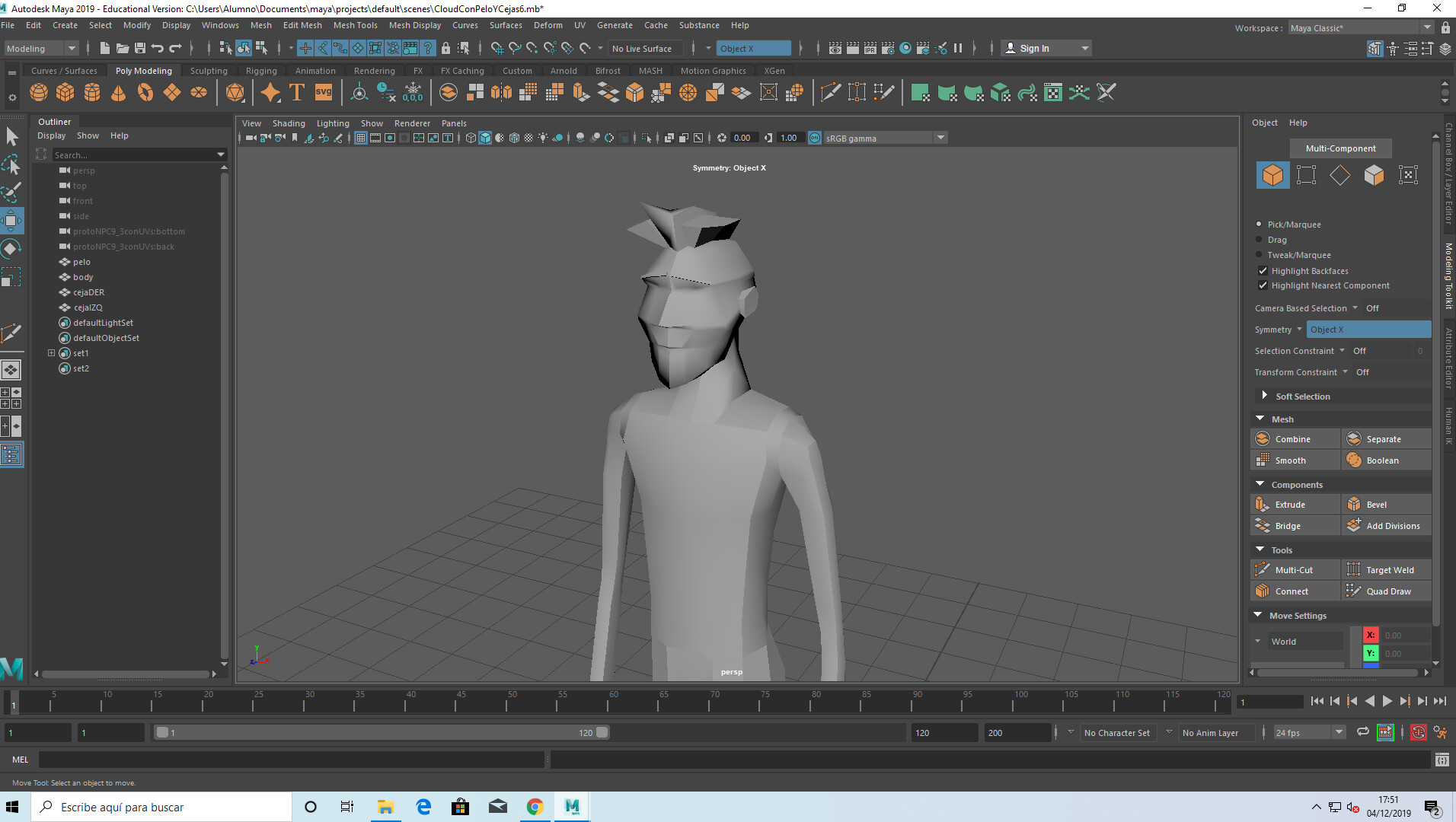 ArtStation - NPC character phase 1// personaje NPC fase 1