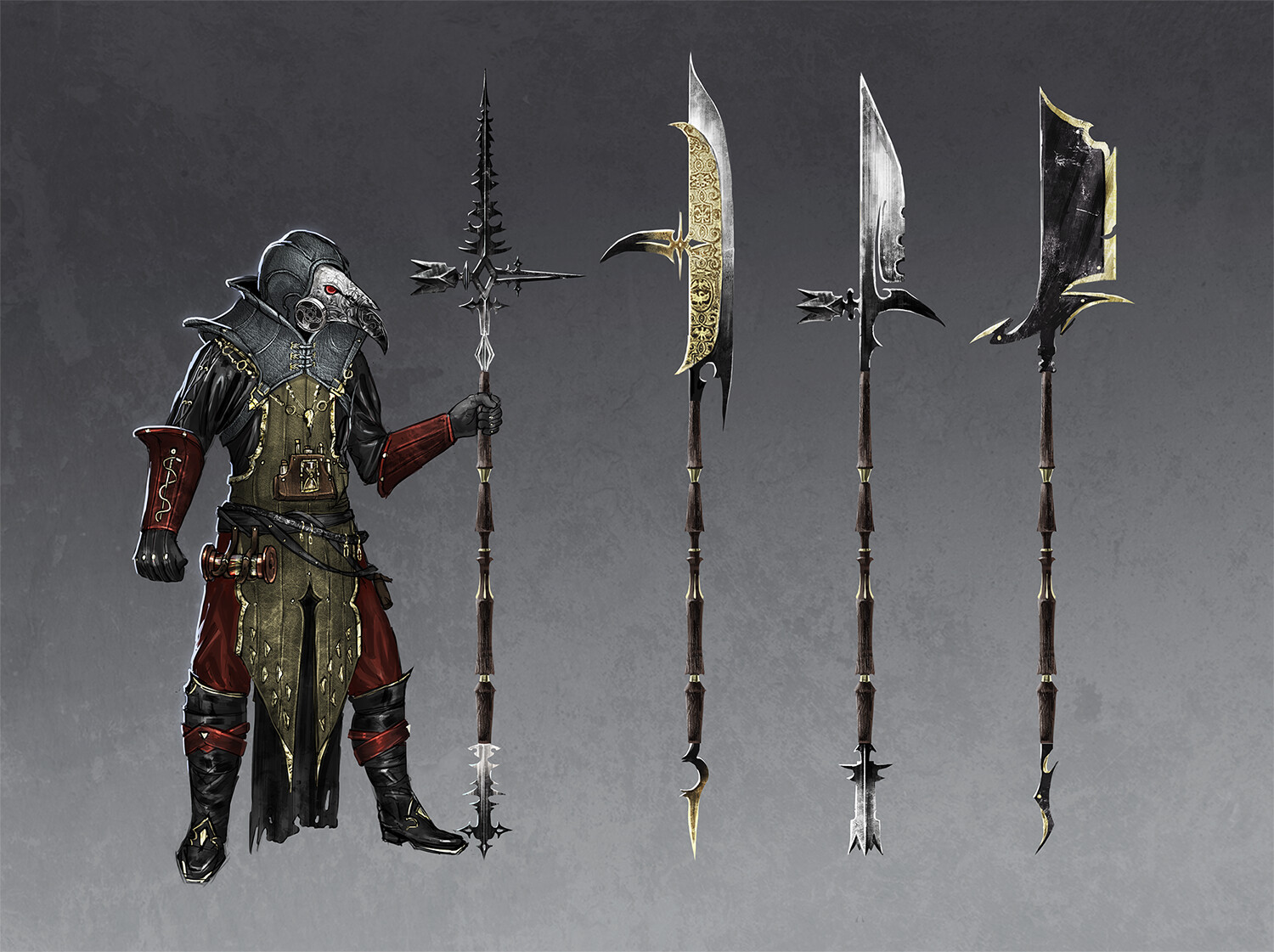ArtStation - Plague doctor concept