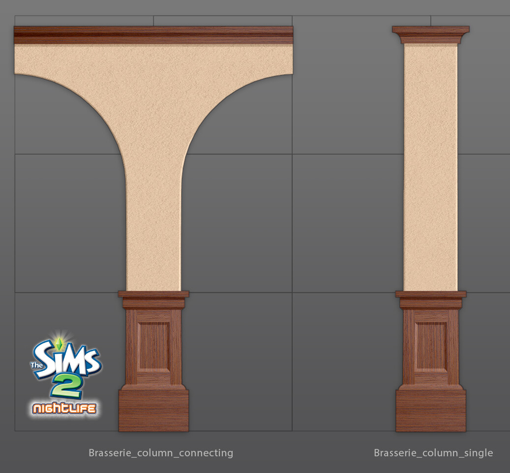 Brian White - Concept art for The Sims 2