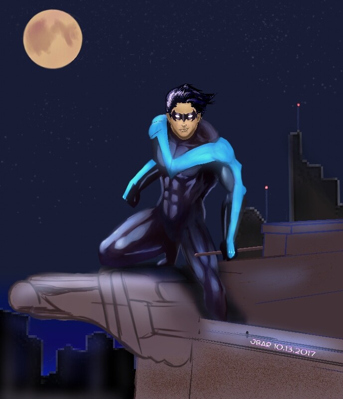 nightwing logo deviantart