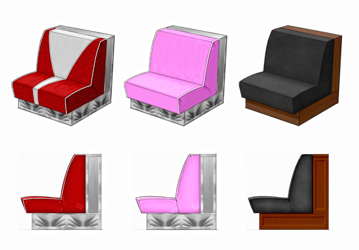 Brian White - Concept art for The Sims 2