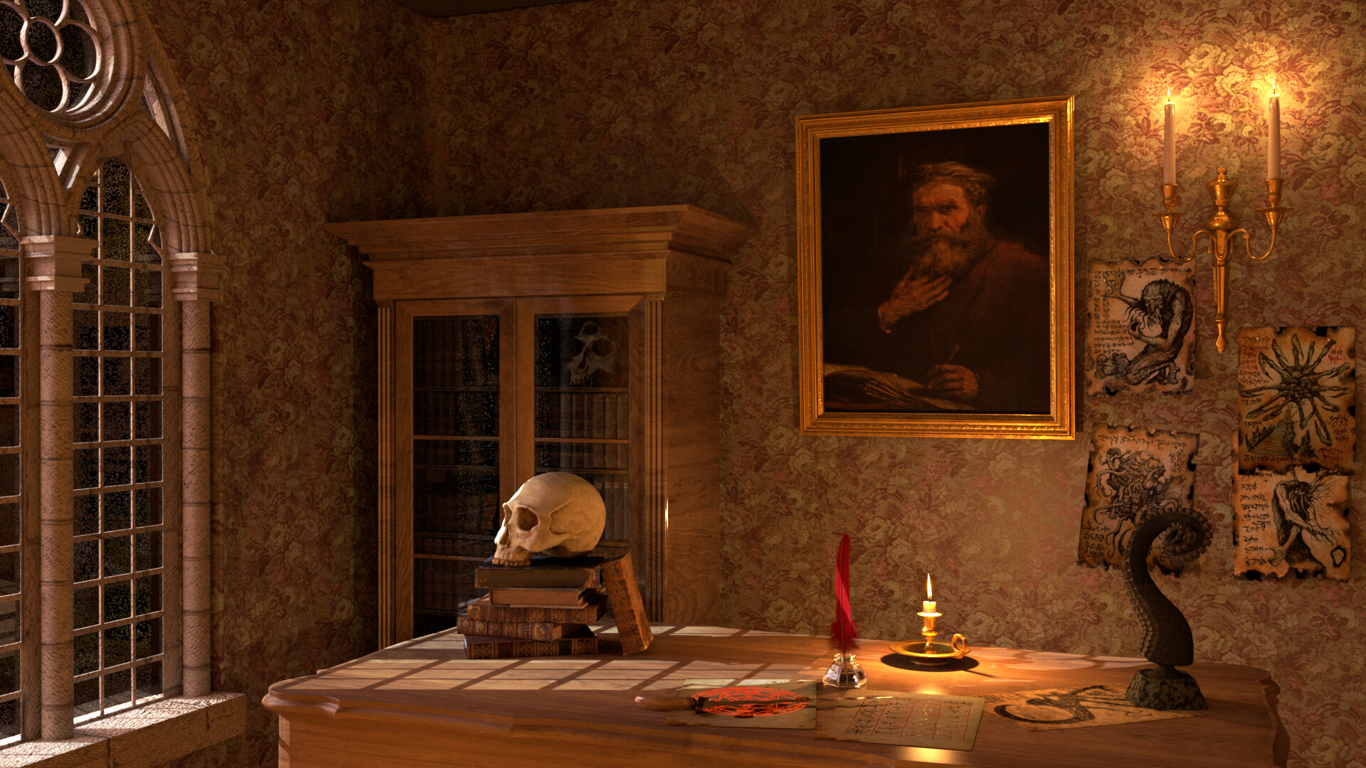 ArtStation - Occult study