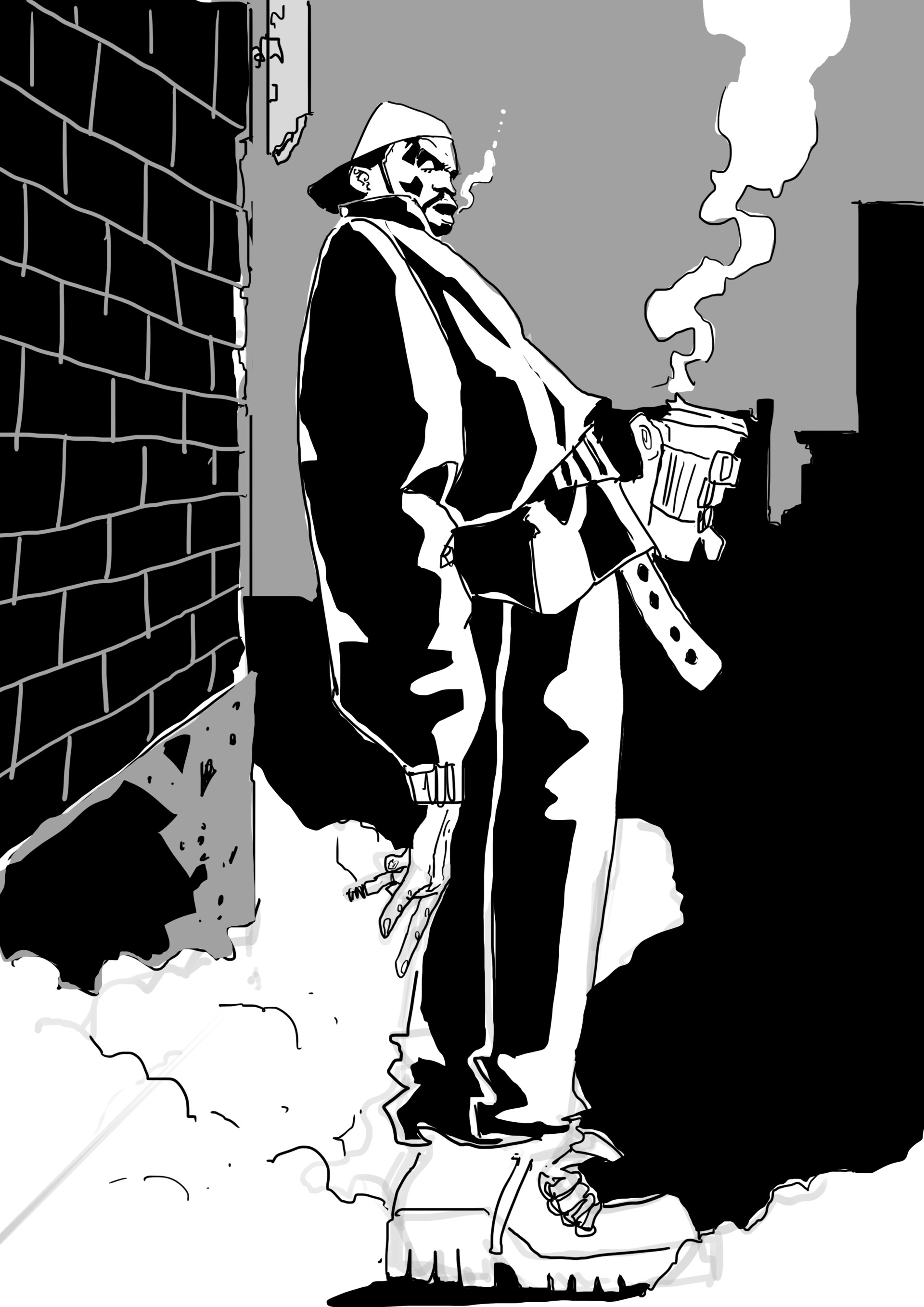 ArtStation - Method Man sketch