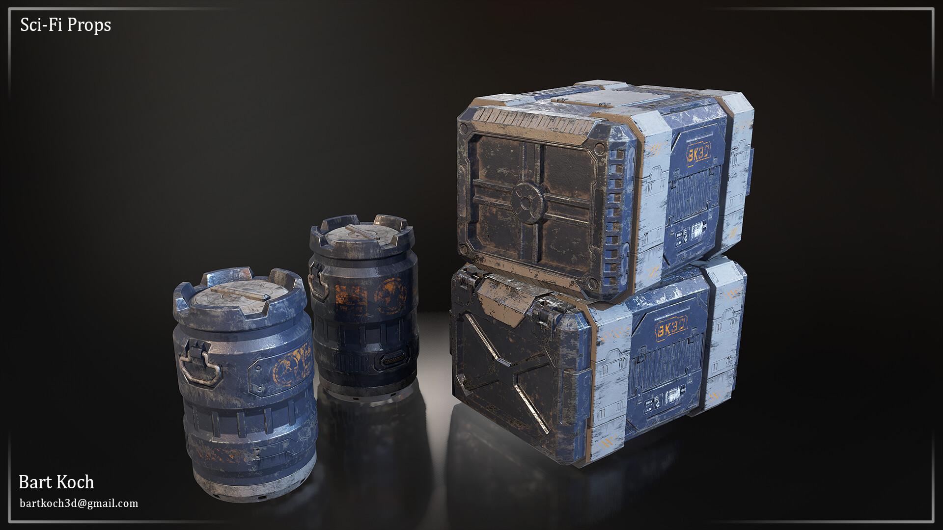 ArtStation - Sci-Fi Props