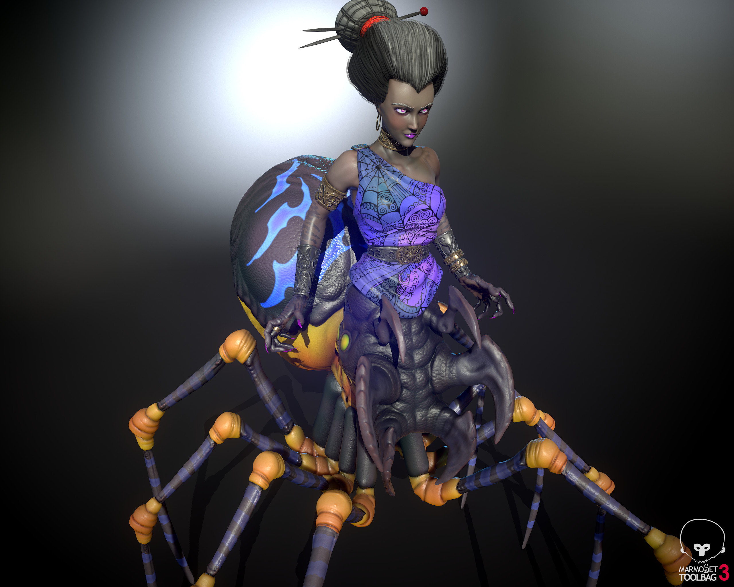 𝕬𝖑𝖑𝖊𝖓 𝕲𝖗𝖎𝖕𝖕𝖎𝖓 - Arachne, the First Spider