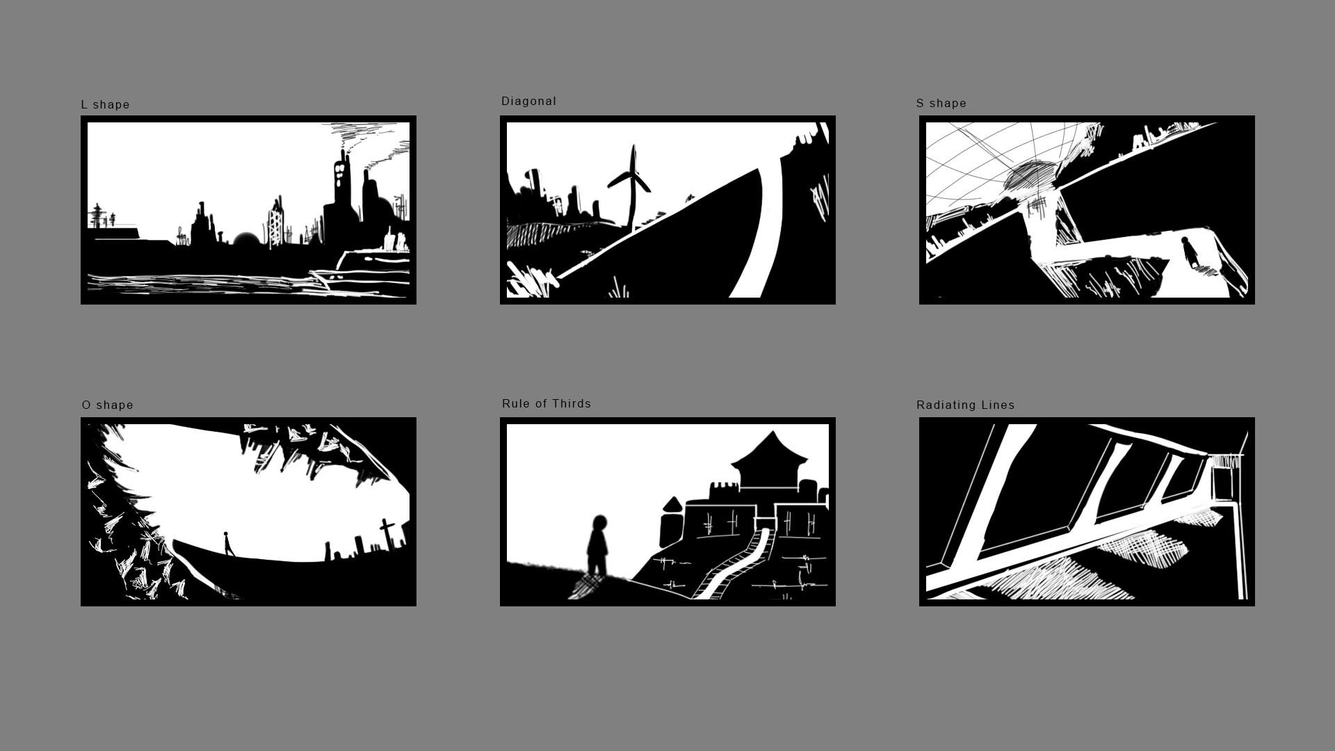 ArtStation - Composition Practice (Digital Matte Painting)