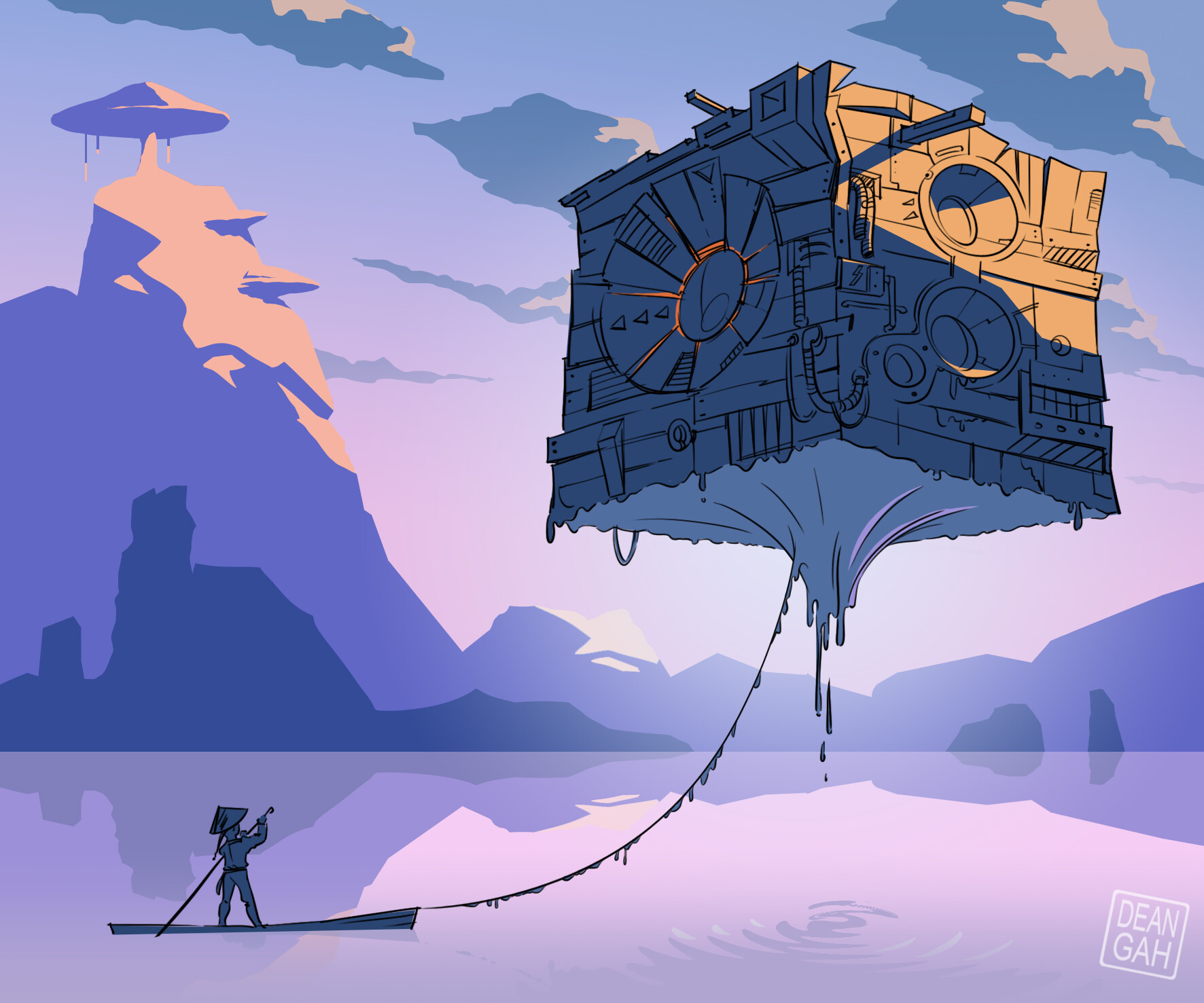 ArtStation - The box of silence, Dean Gah