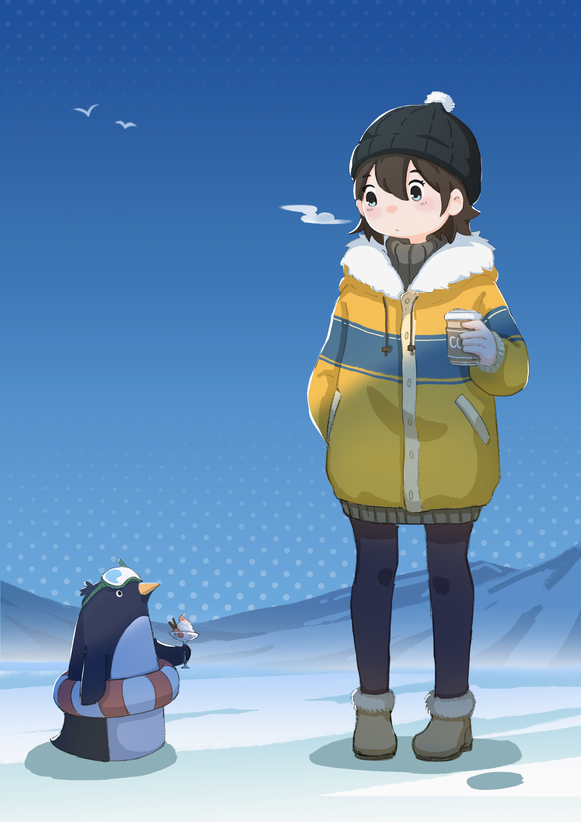 ArtStation - Penguin's summer