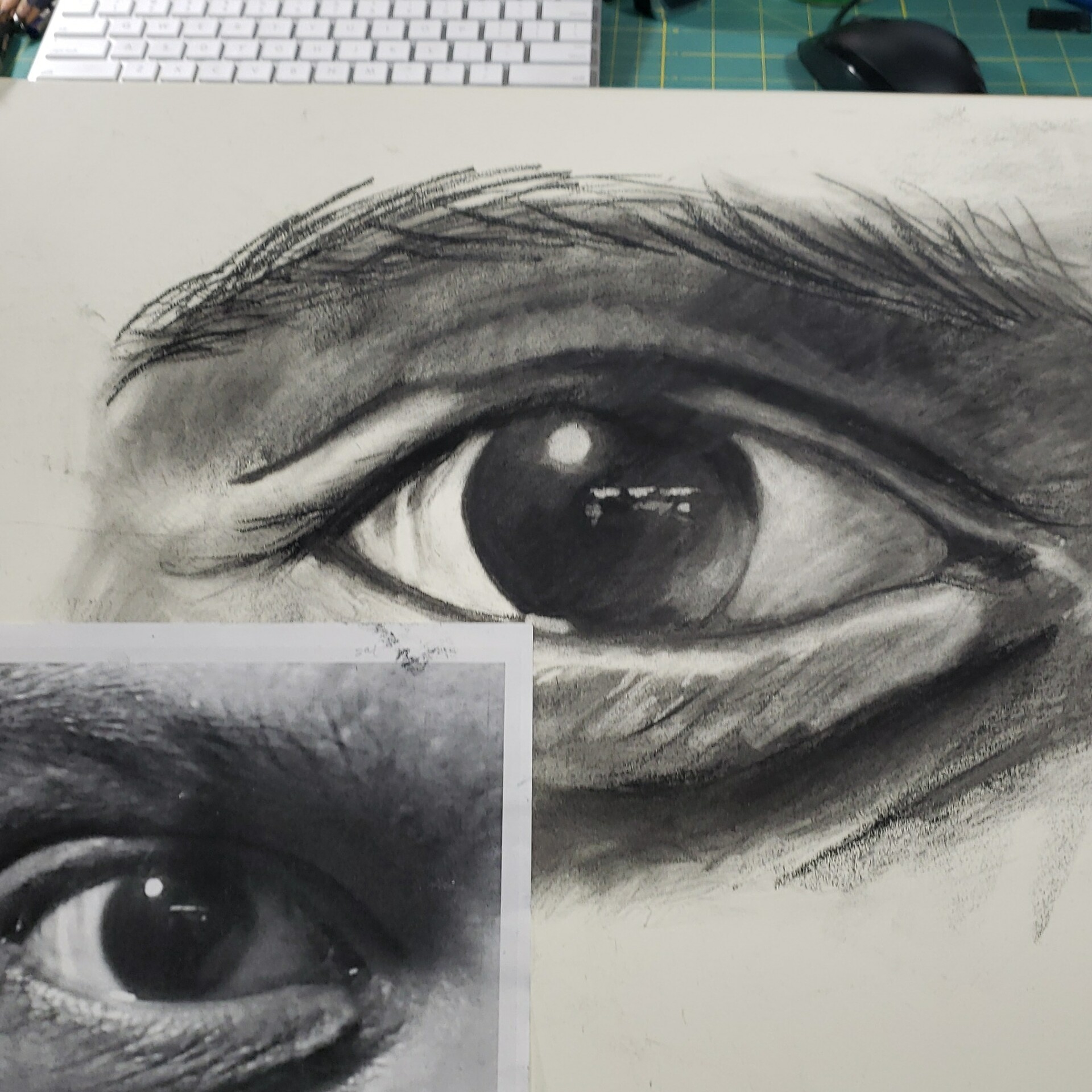 ArtStation - Eye portrait