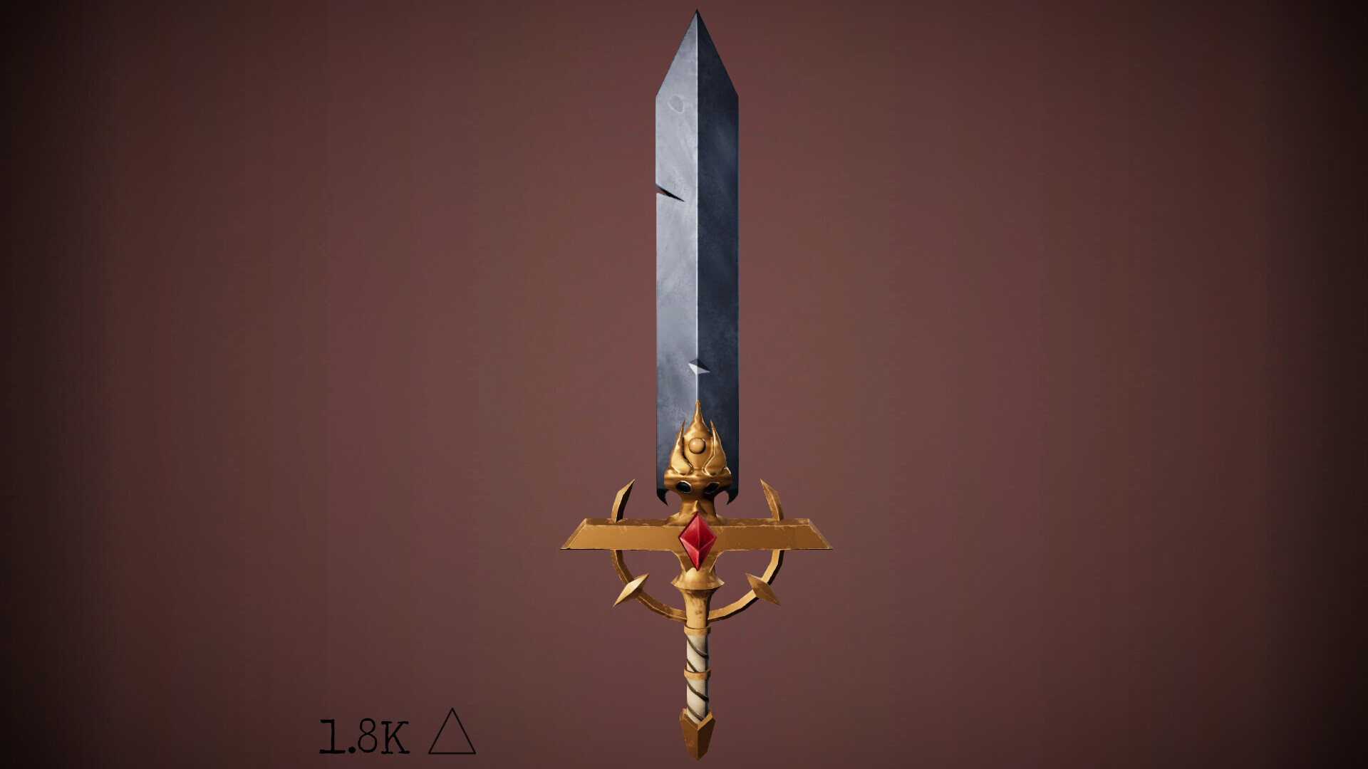 ArtStation - Sword of Frantic - 3D Model