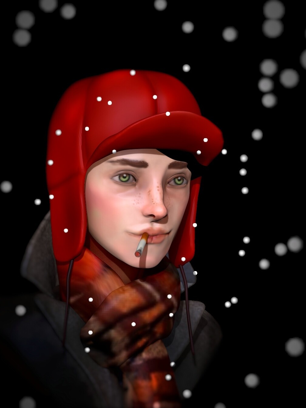 Holden Caulfield Drawing