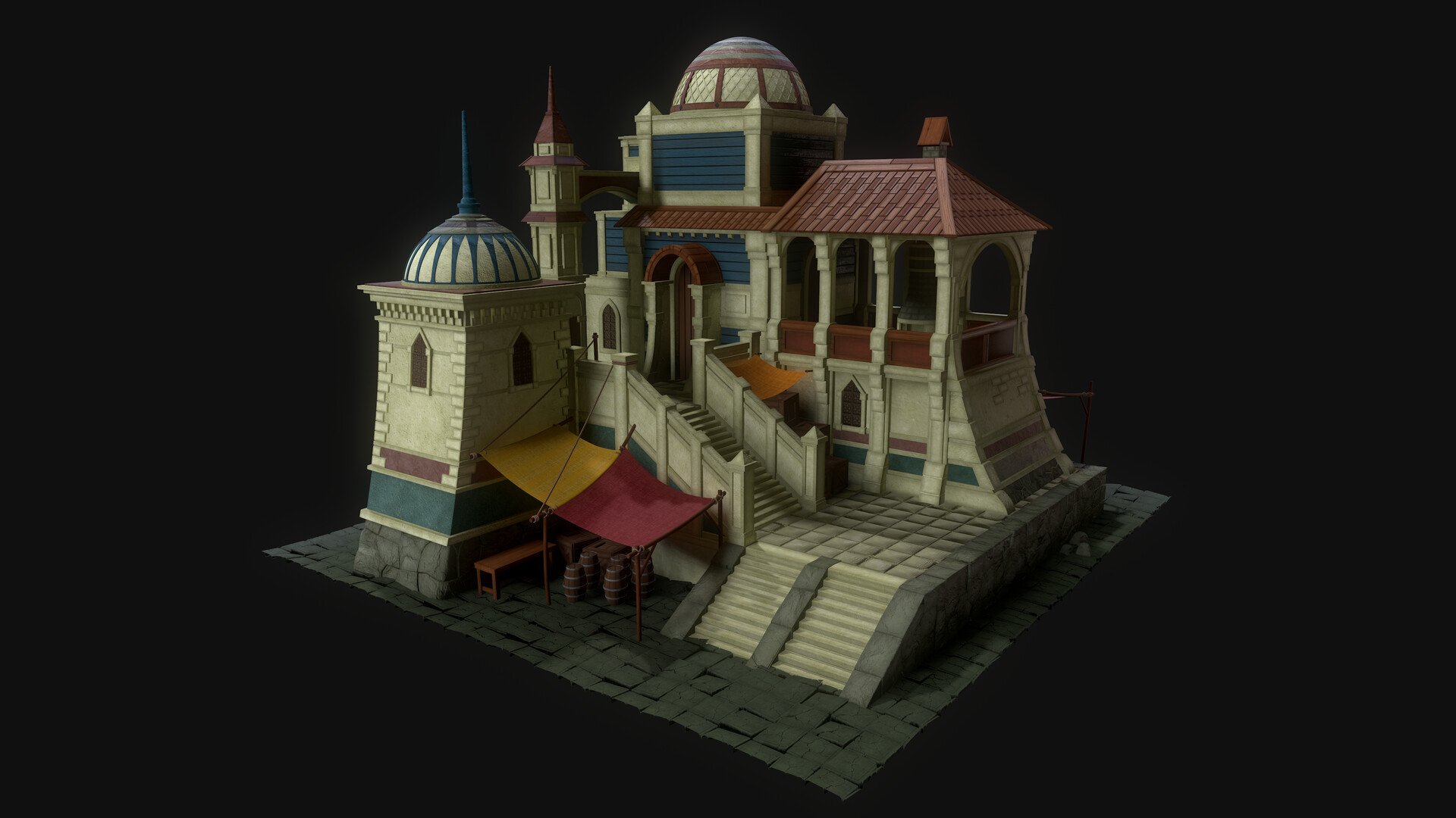 ArtStation - Royal Building