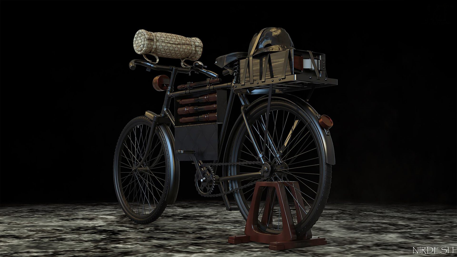 ArtStation - German Army Bicycles