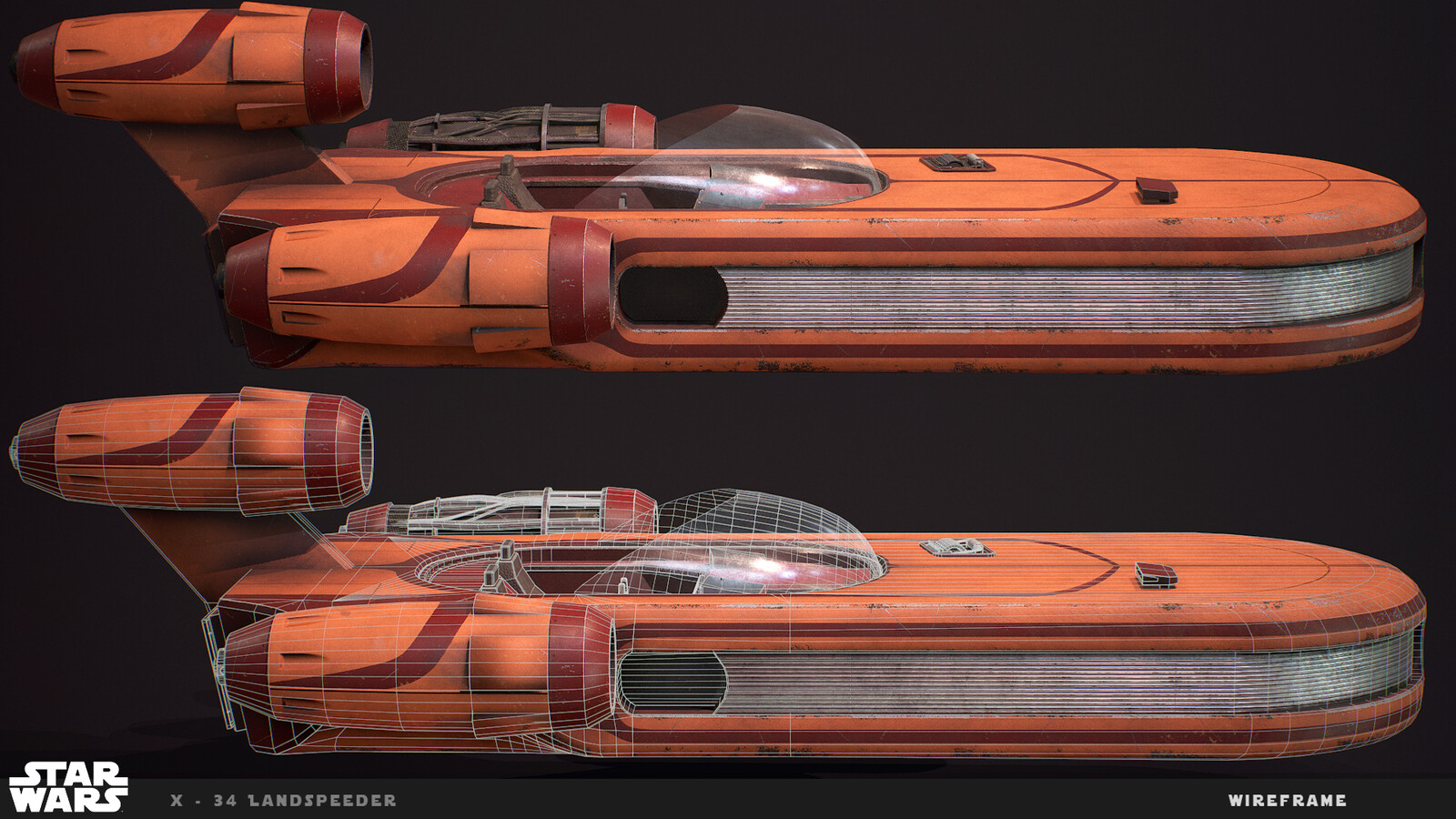 Dominic Franz - Star Wars X - 34 Landspeeder