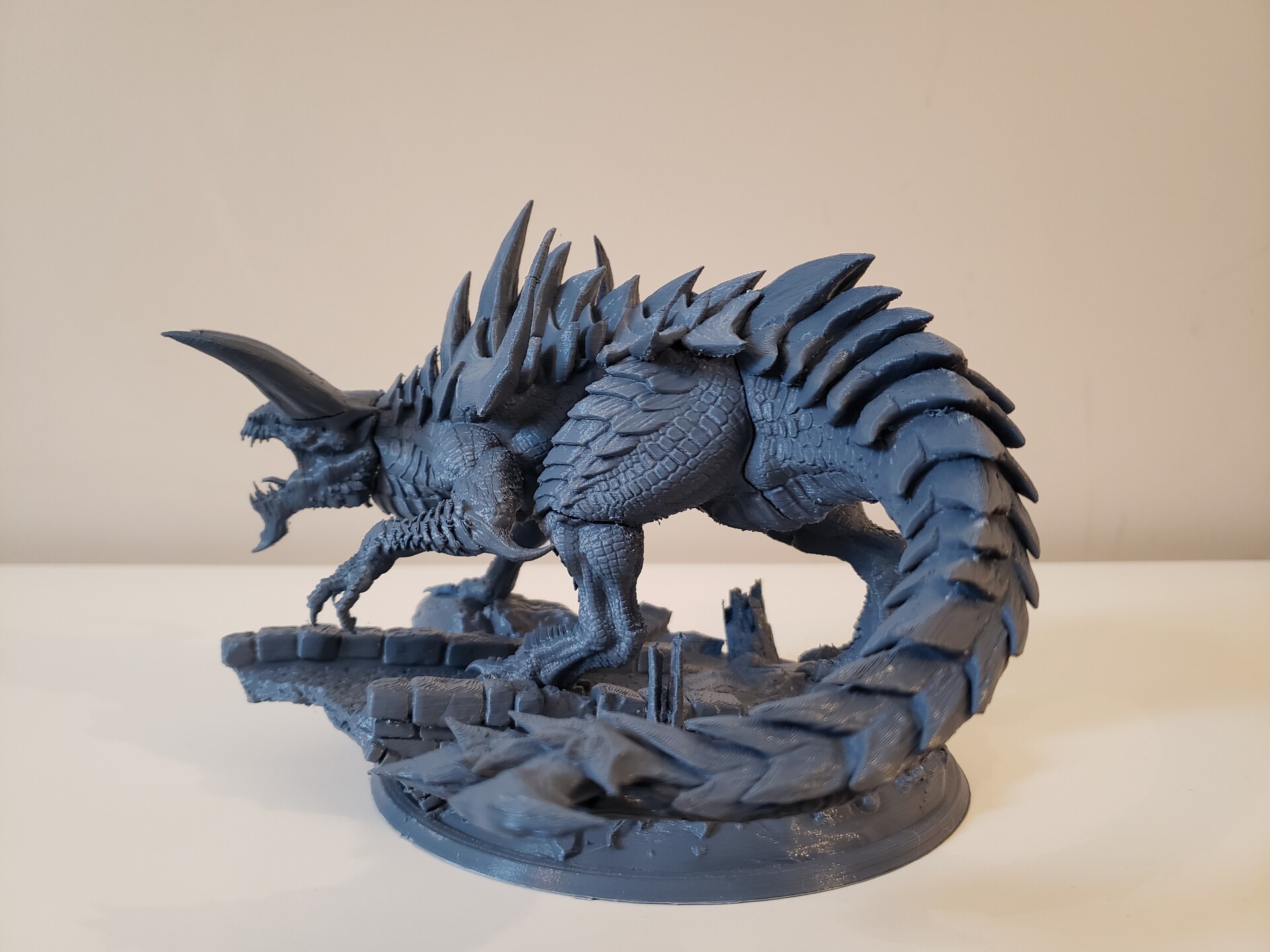 [OC] Tarrasque I to print in 3d, hope you guys like it ! : r/DnD