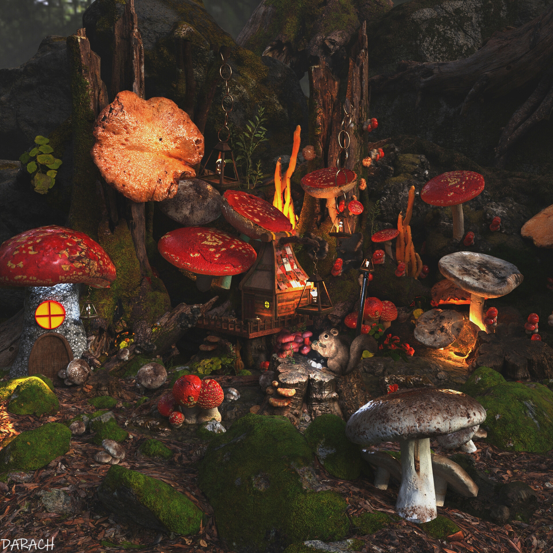 ArtStation - "FUNGI"