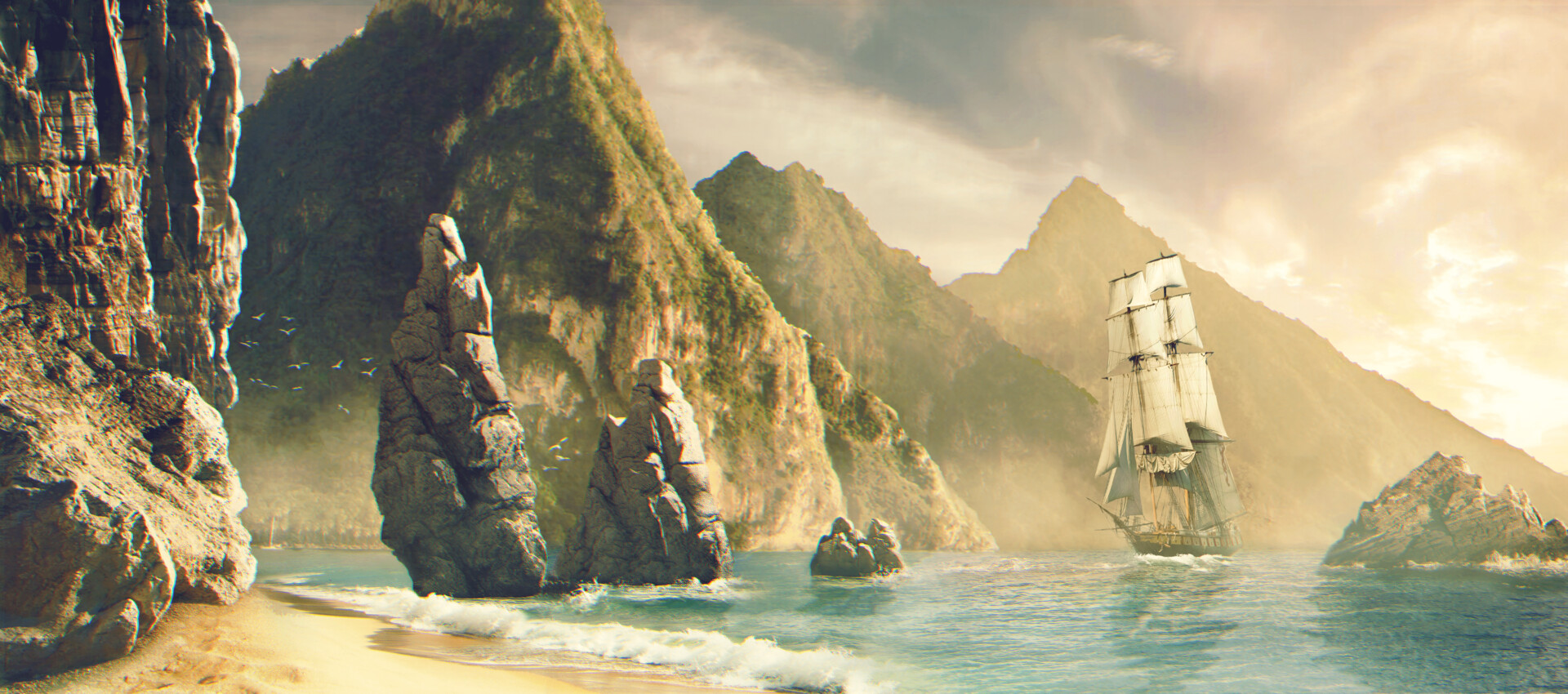 ArtStation - Matte painting