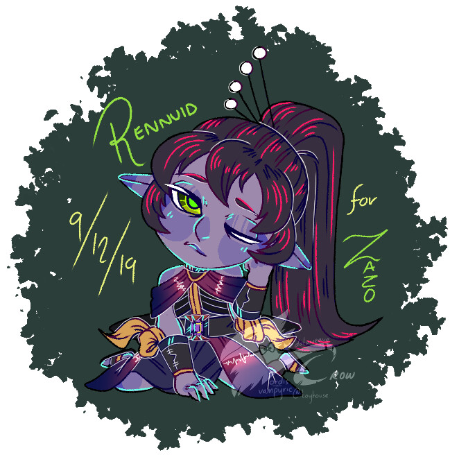 ArtStation - Character Chibi 1 - Rennuid (Gift)
