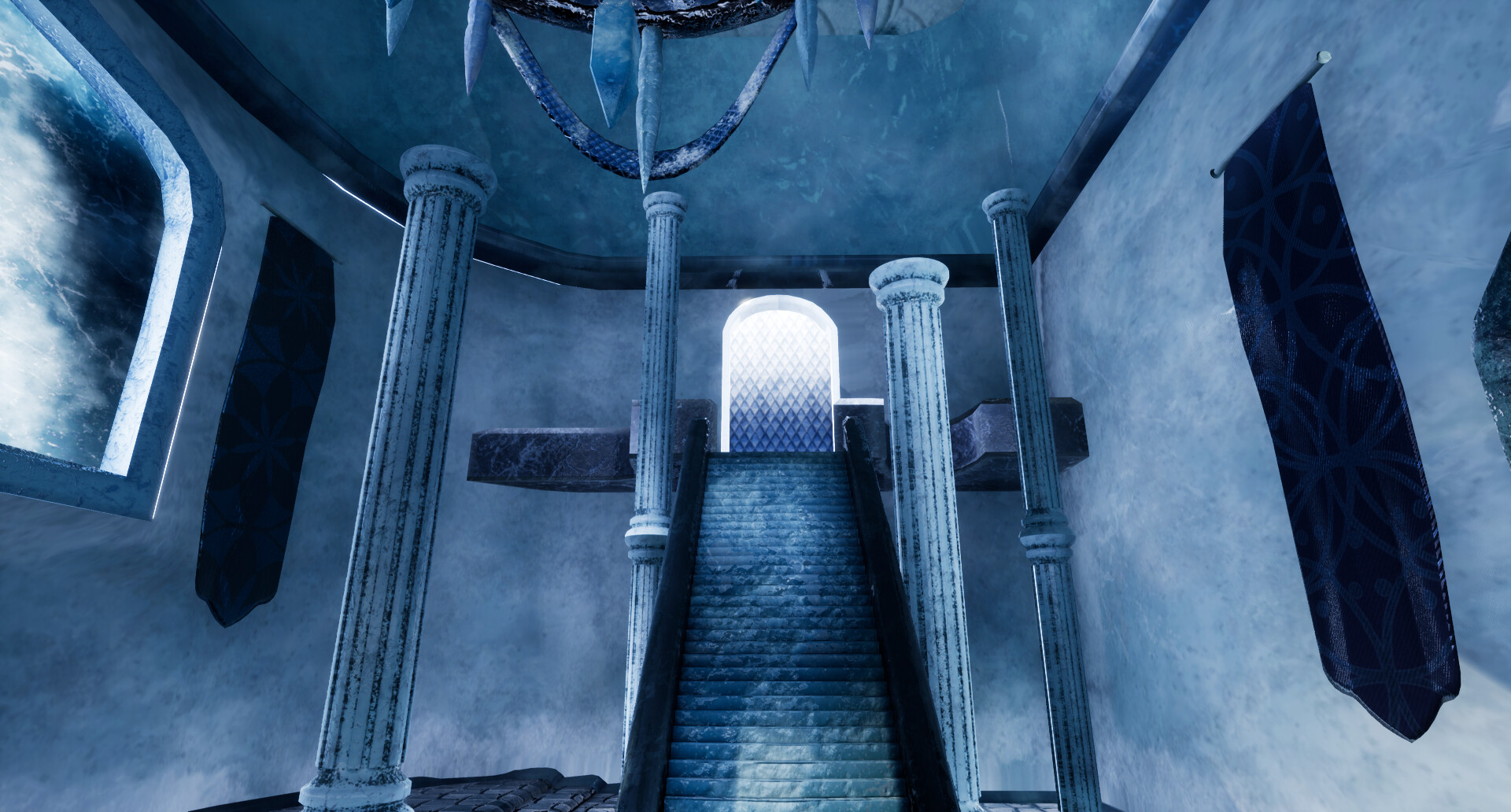 ArtStation - Ice Throne Room