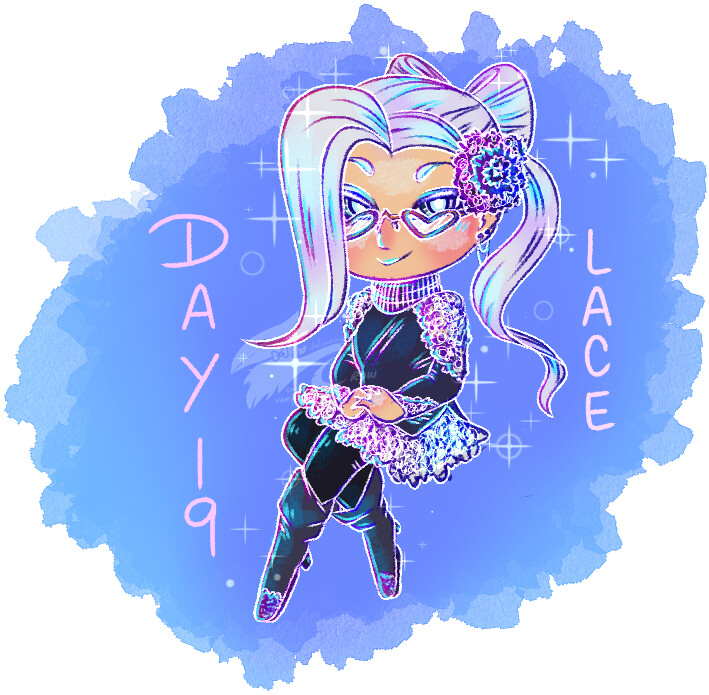 ArtStation - Character Chibi 5 - Calypso (OC)