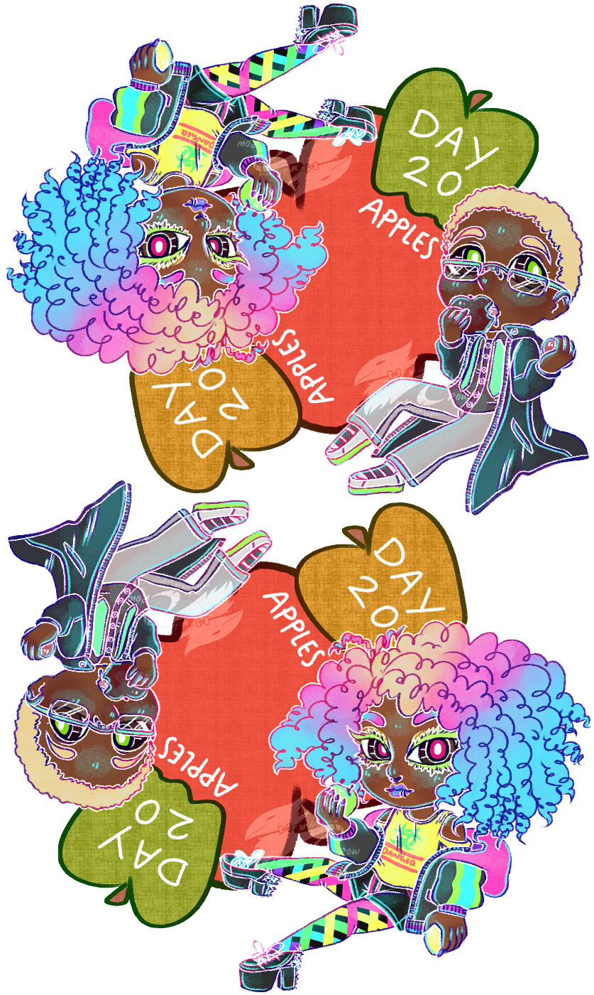 ArtStation - Character Chibi 6 - Orion and Desdemona (OCs)