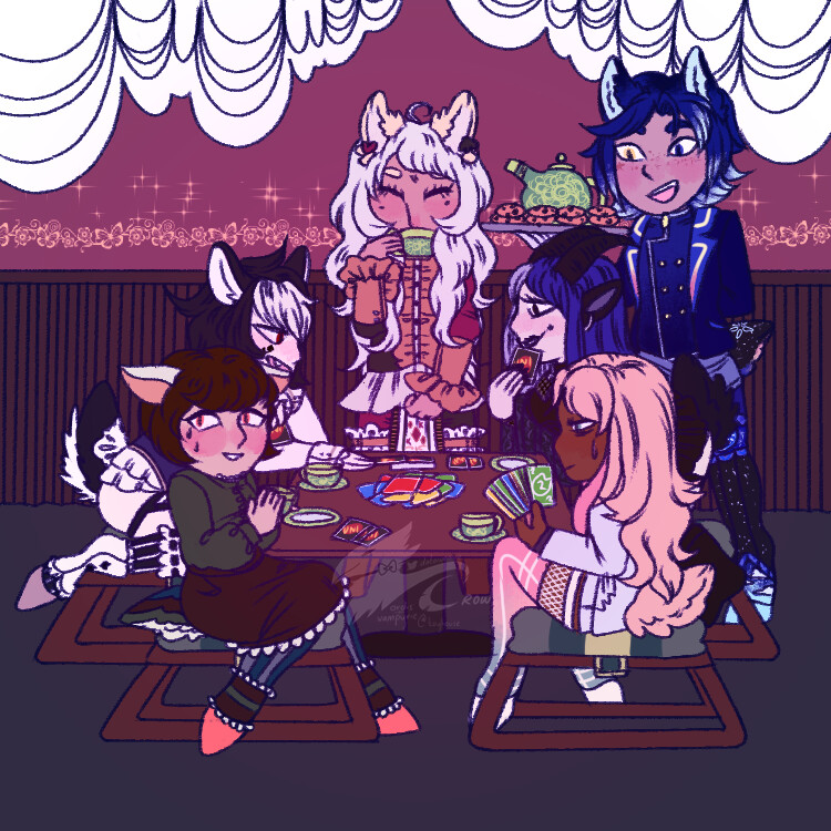 ArtStation - Character Chibi 12 - Alukard (OC) + Others (Gift)