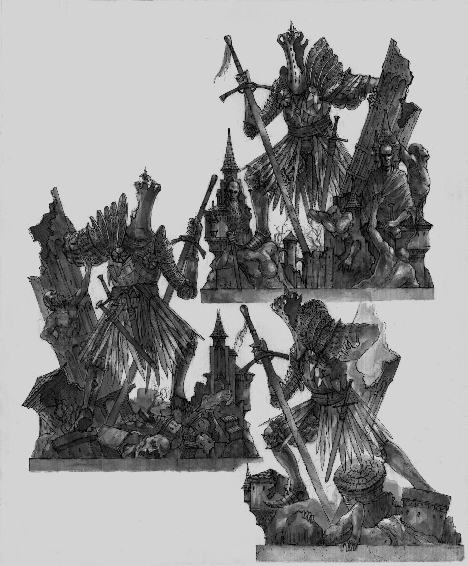 ArtStation - King and Knight