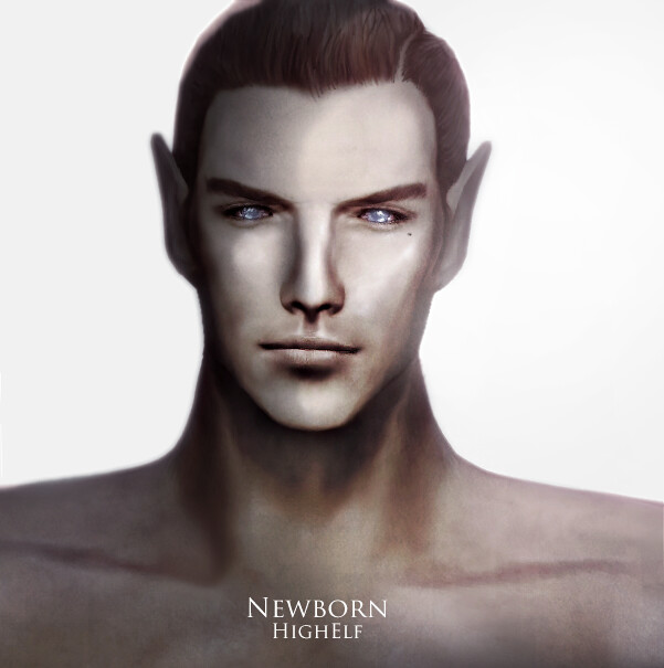 ArtStation - Newborn High Elf - character slot data package details