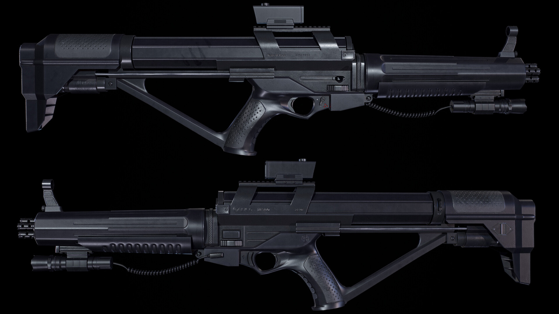 Li Xingchen - Deep Rising - Multi Barrel Sub Machine Gun