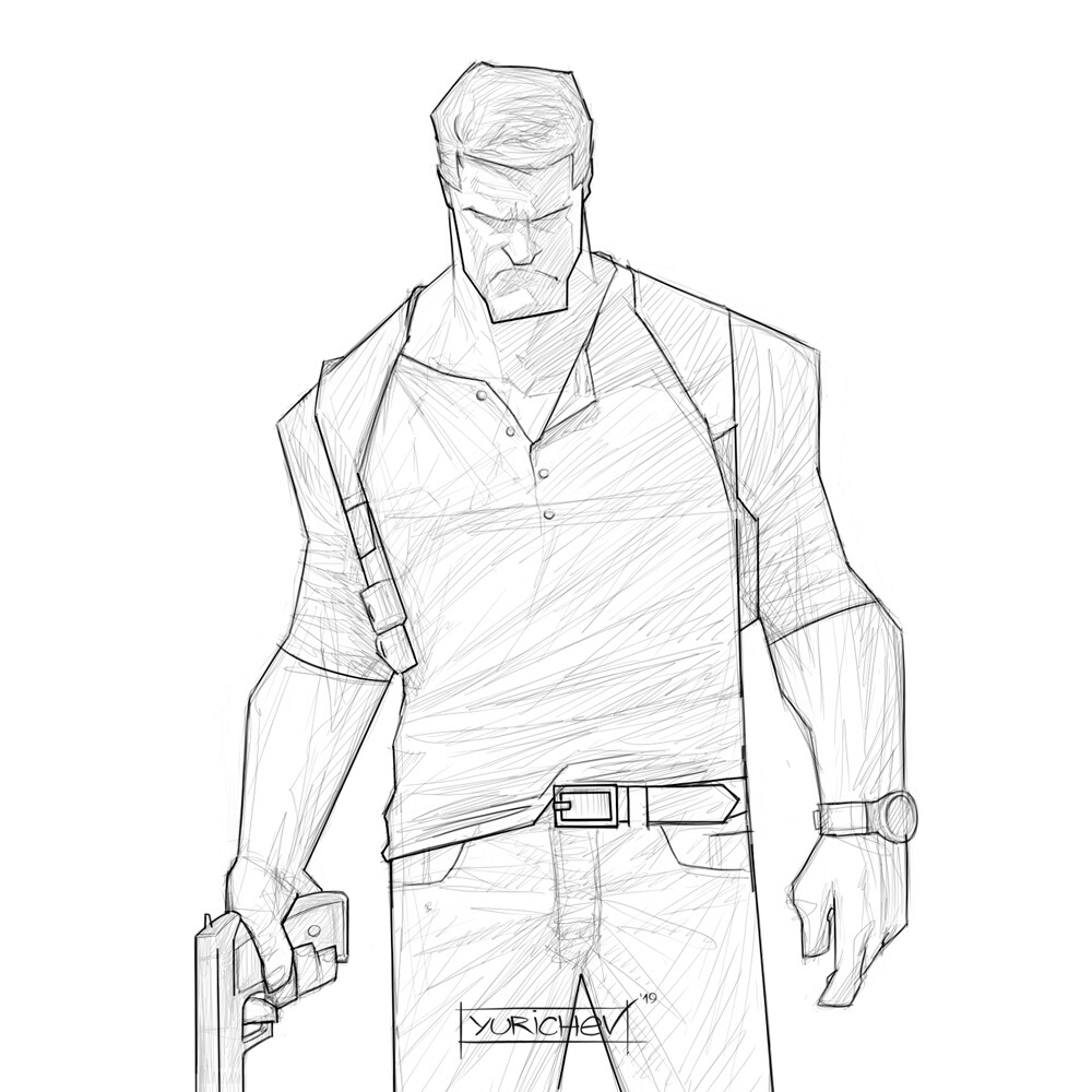 nathan drake coloring pages