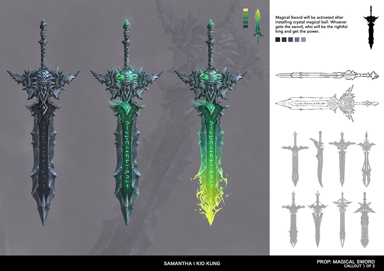 ArtStation - Magical Sword