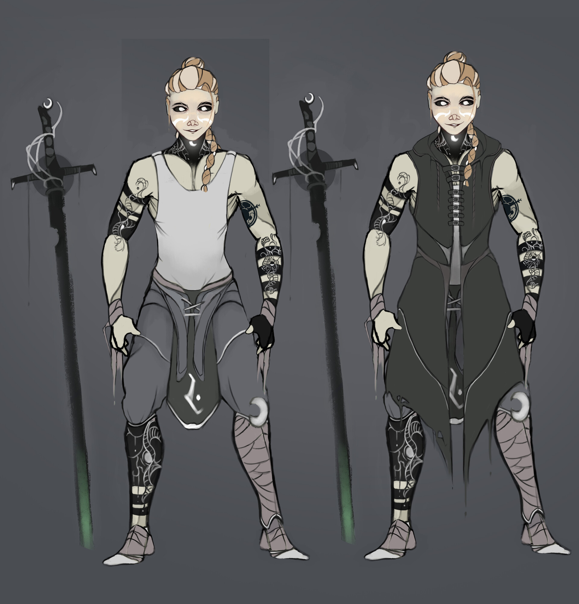 ArtStation - Dark Elf Concept art