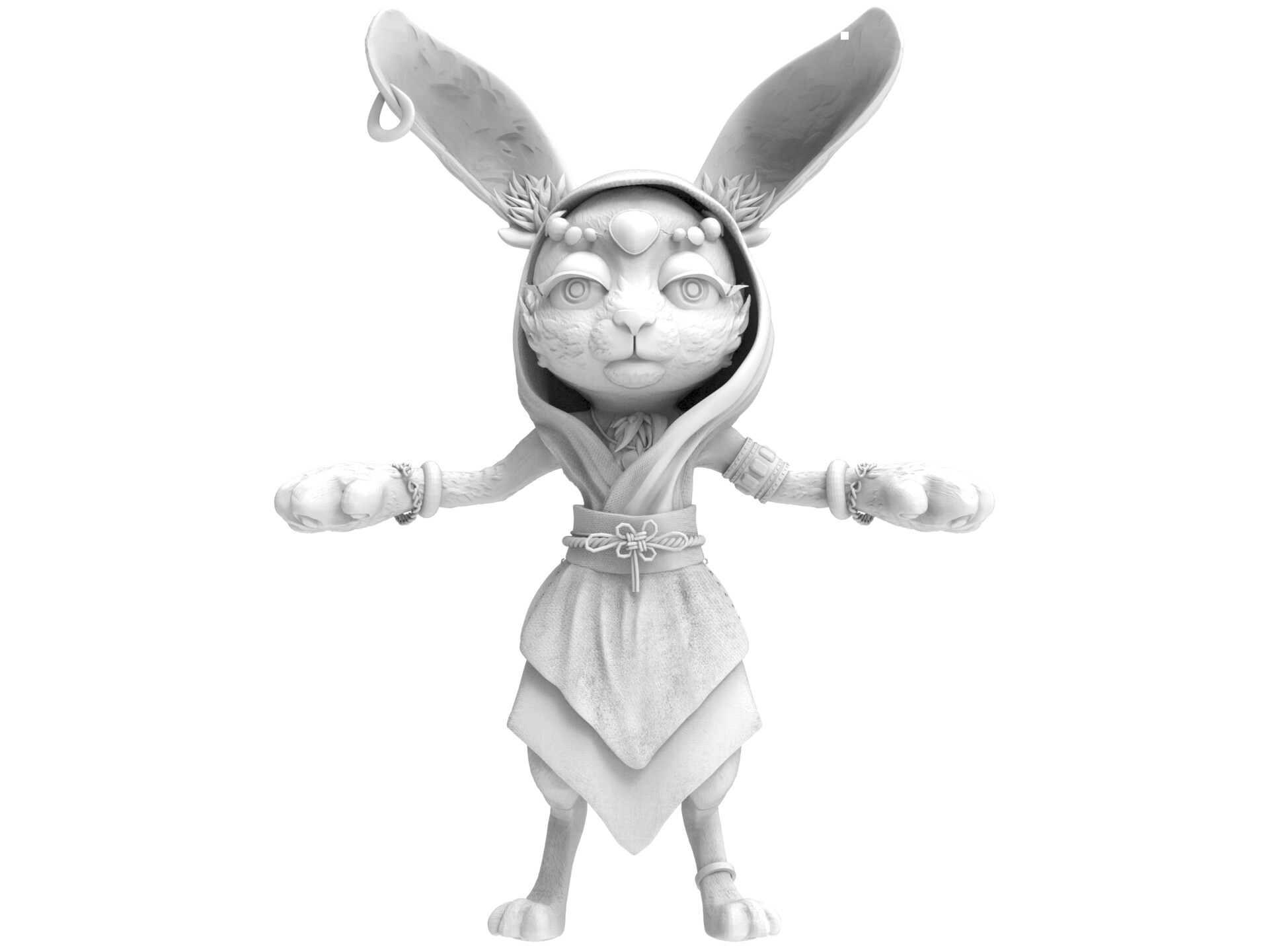 Hannah Floto - Fortuna 3D Model