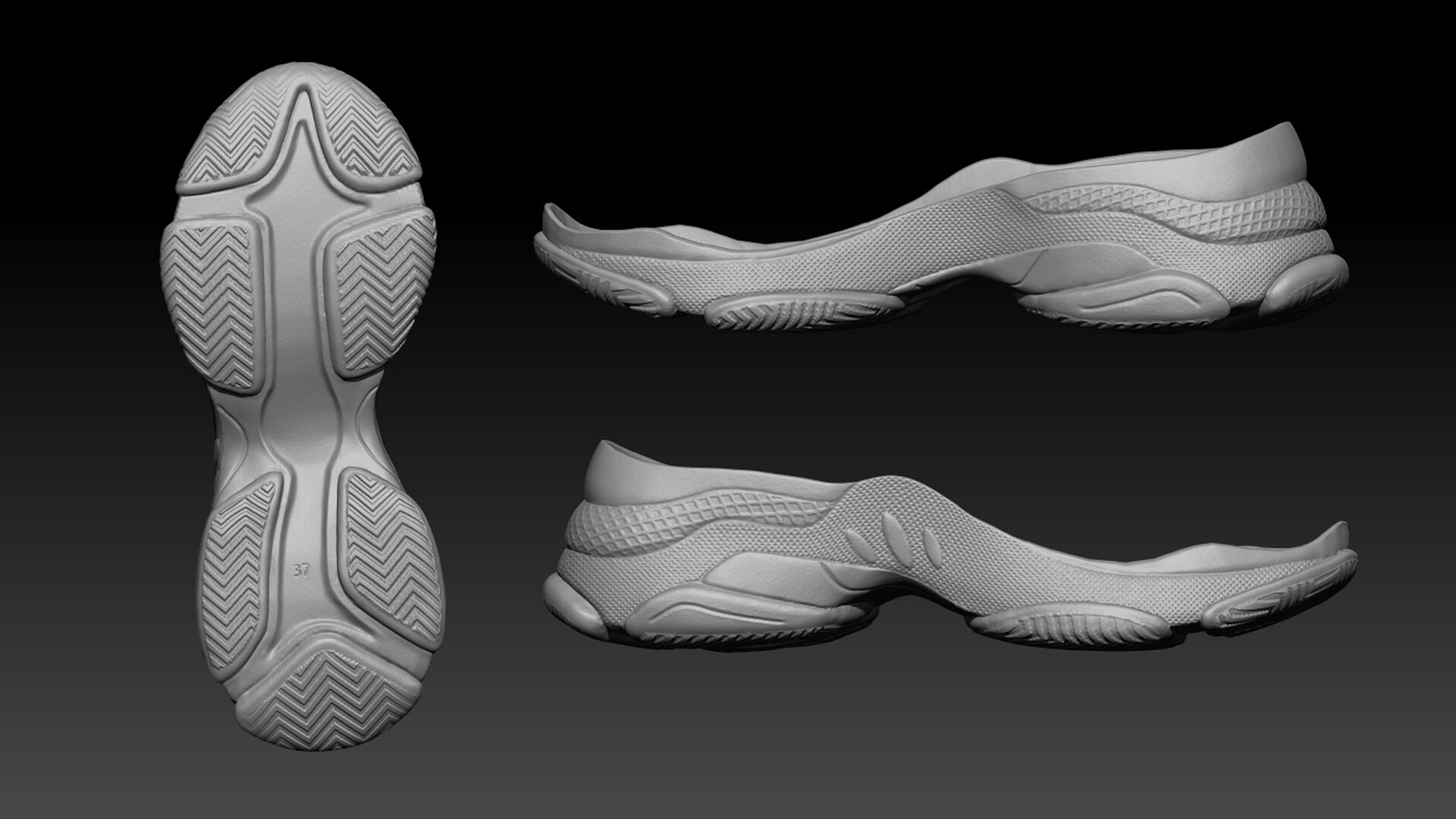 ArtStation - Shoes Sole