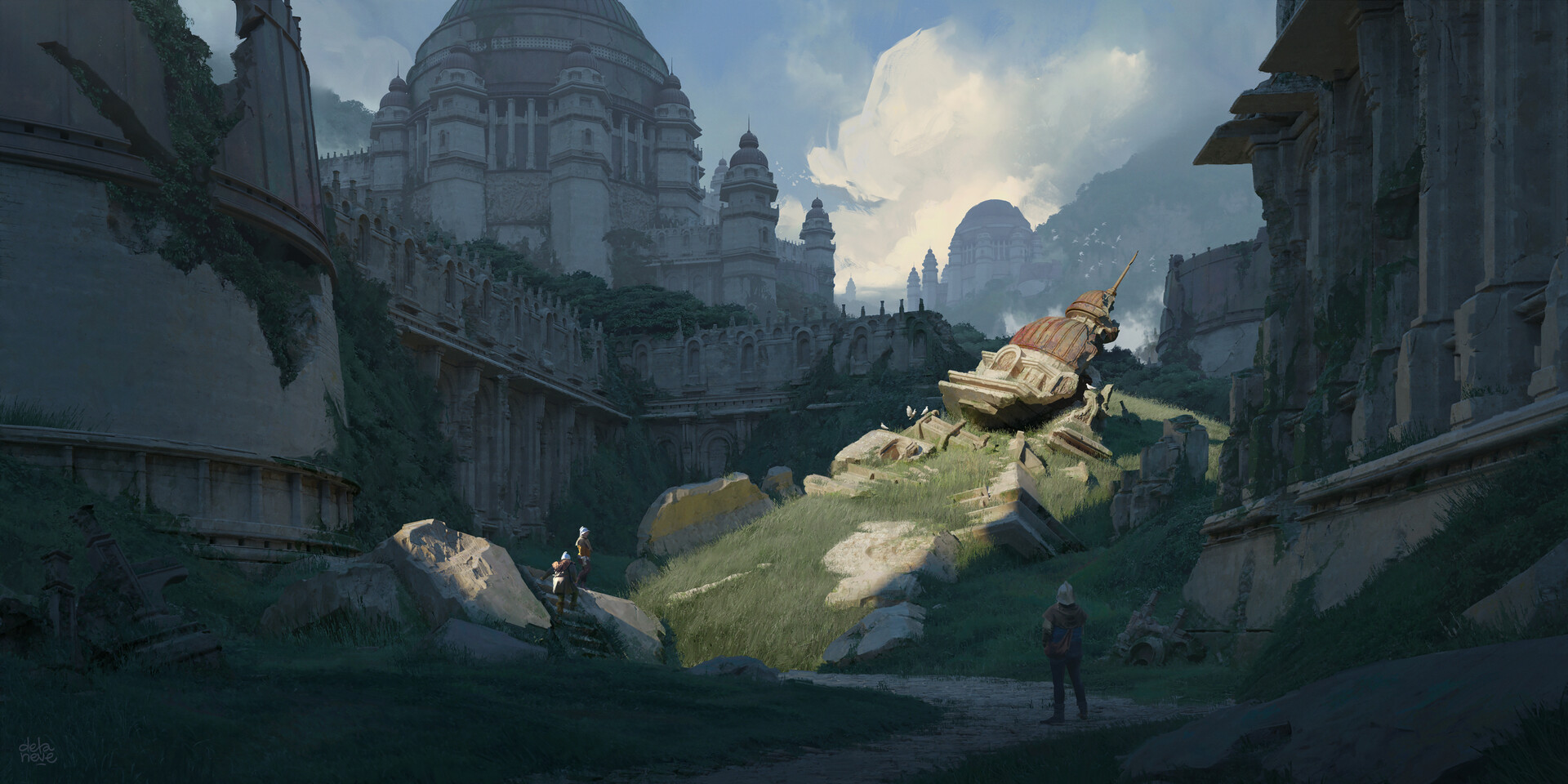 ArtStation - Ruins Scouting