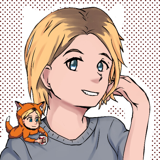 ArtStation - Foxy Streamer's New Haircut