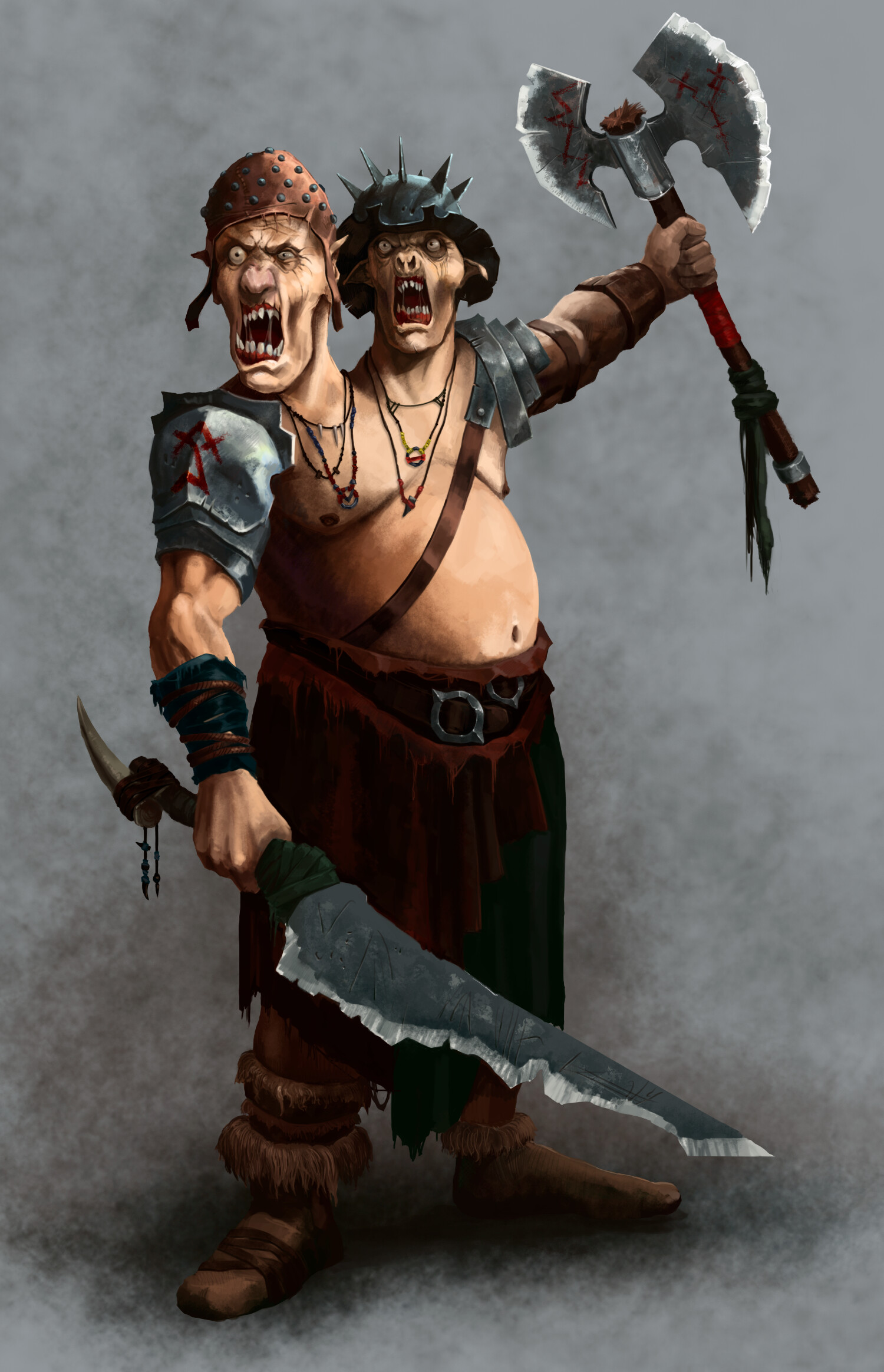 ArtStation - Two heads