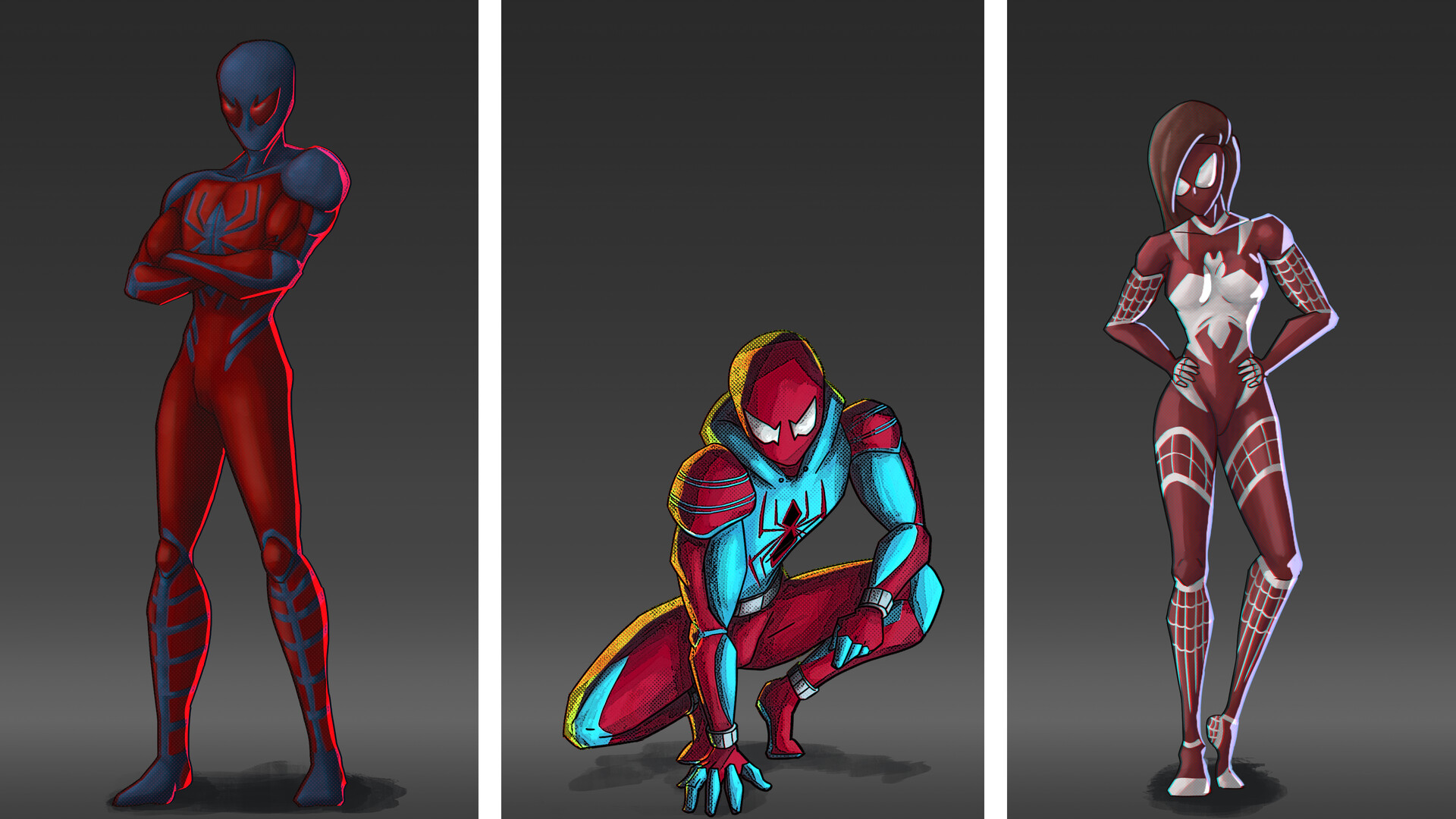 Mikee_Aiy - Professional Practice (Spider-Man characters)