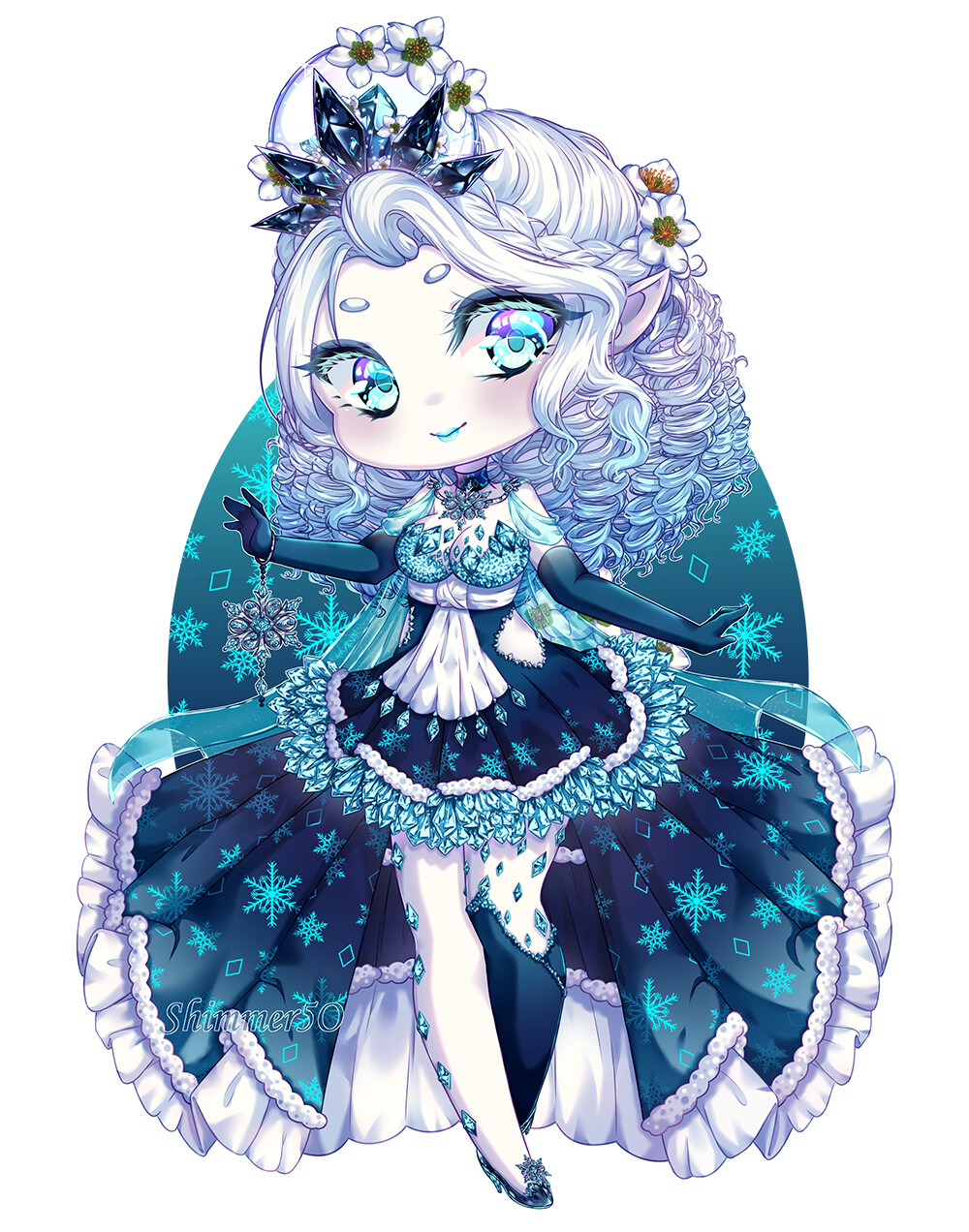 ArtStation - Winter Tails - Queen of Winter | Fairy Vials