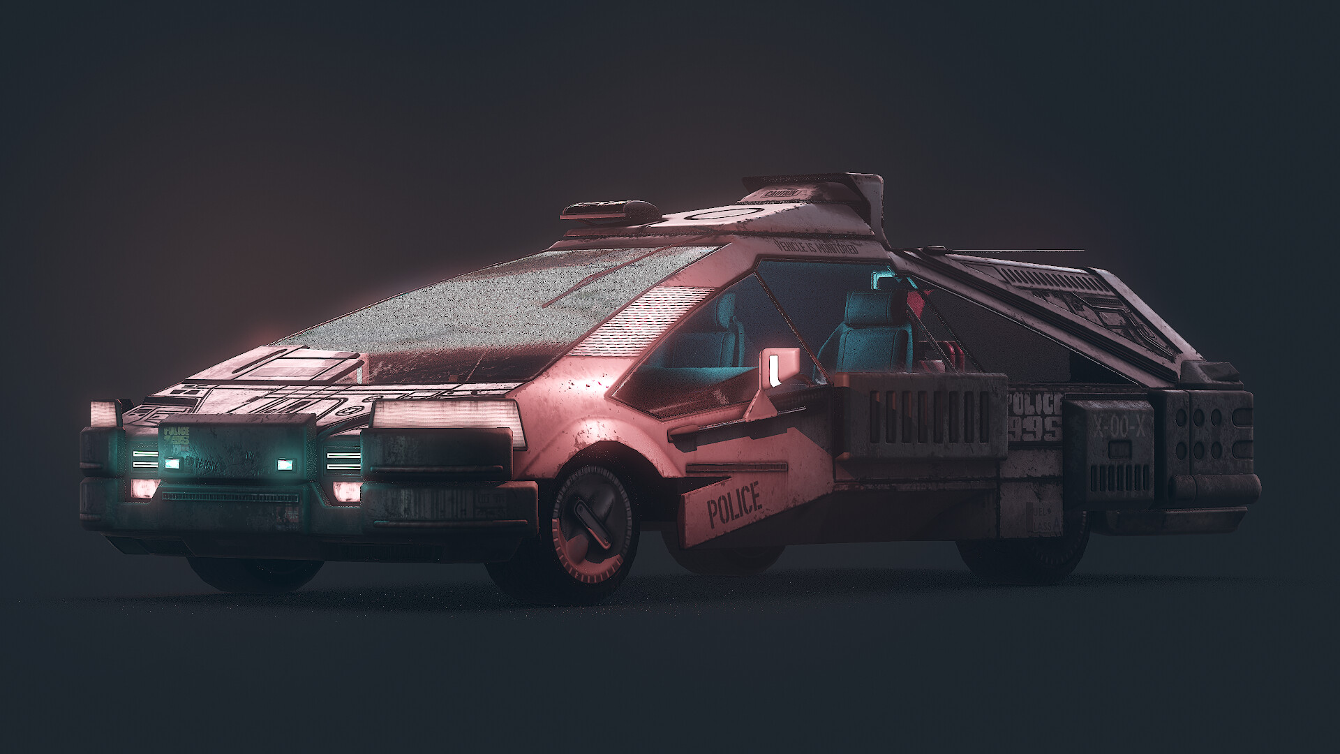 Pavel Tarnowski - 1982 Blade Runner Ground Police Car