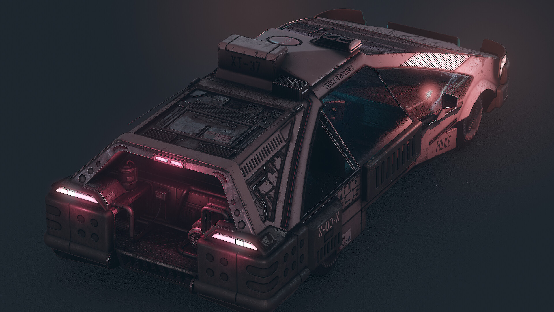 Pavel Tarnowski - 1982 Blade Runner Ground Police Car