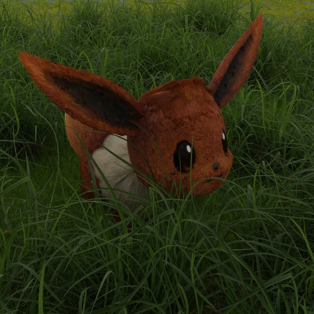 ArtStation - A wild eevee
