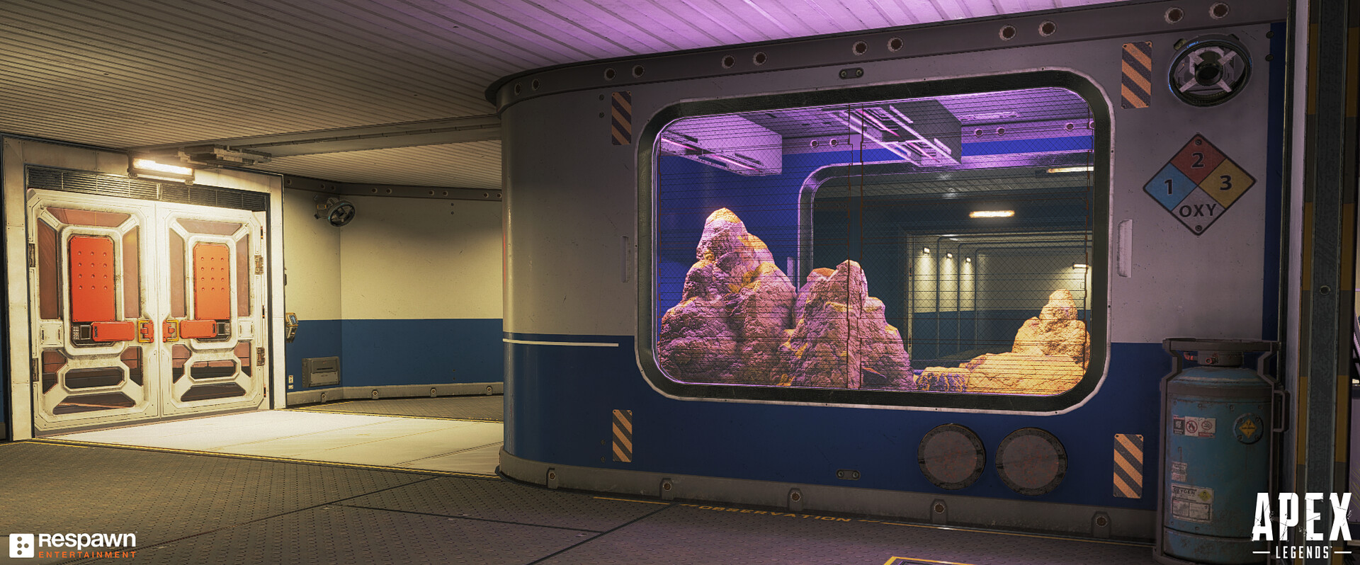 Paul Tran - Apex Legends - World's Edge - Research Station Buildings