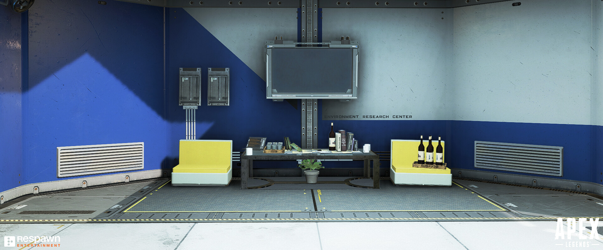 Paul Tran - Apex Legends - World's Edge - Research Station Buildings