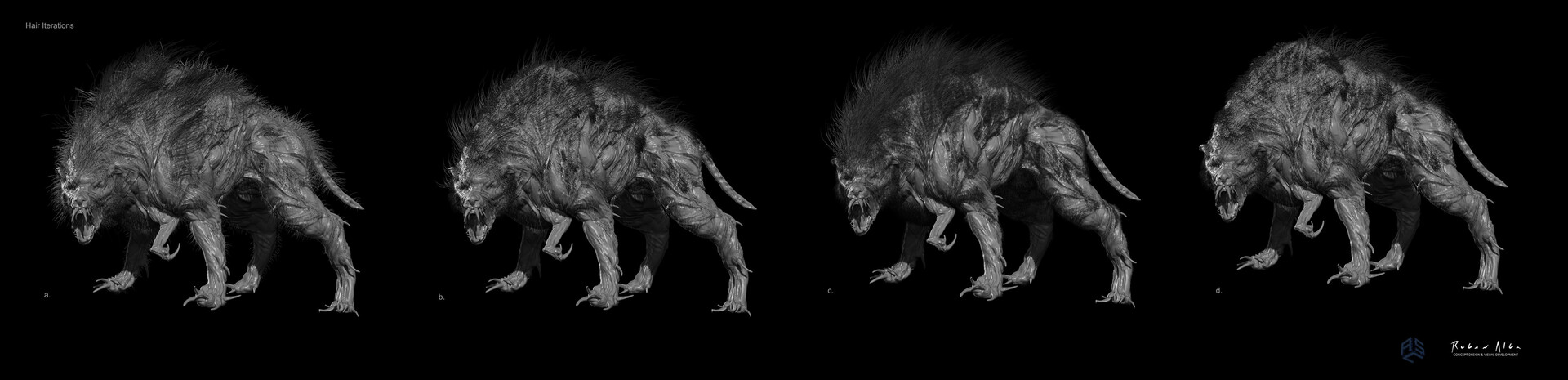 Ruben Alba - RAMPAGE creature concept