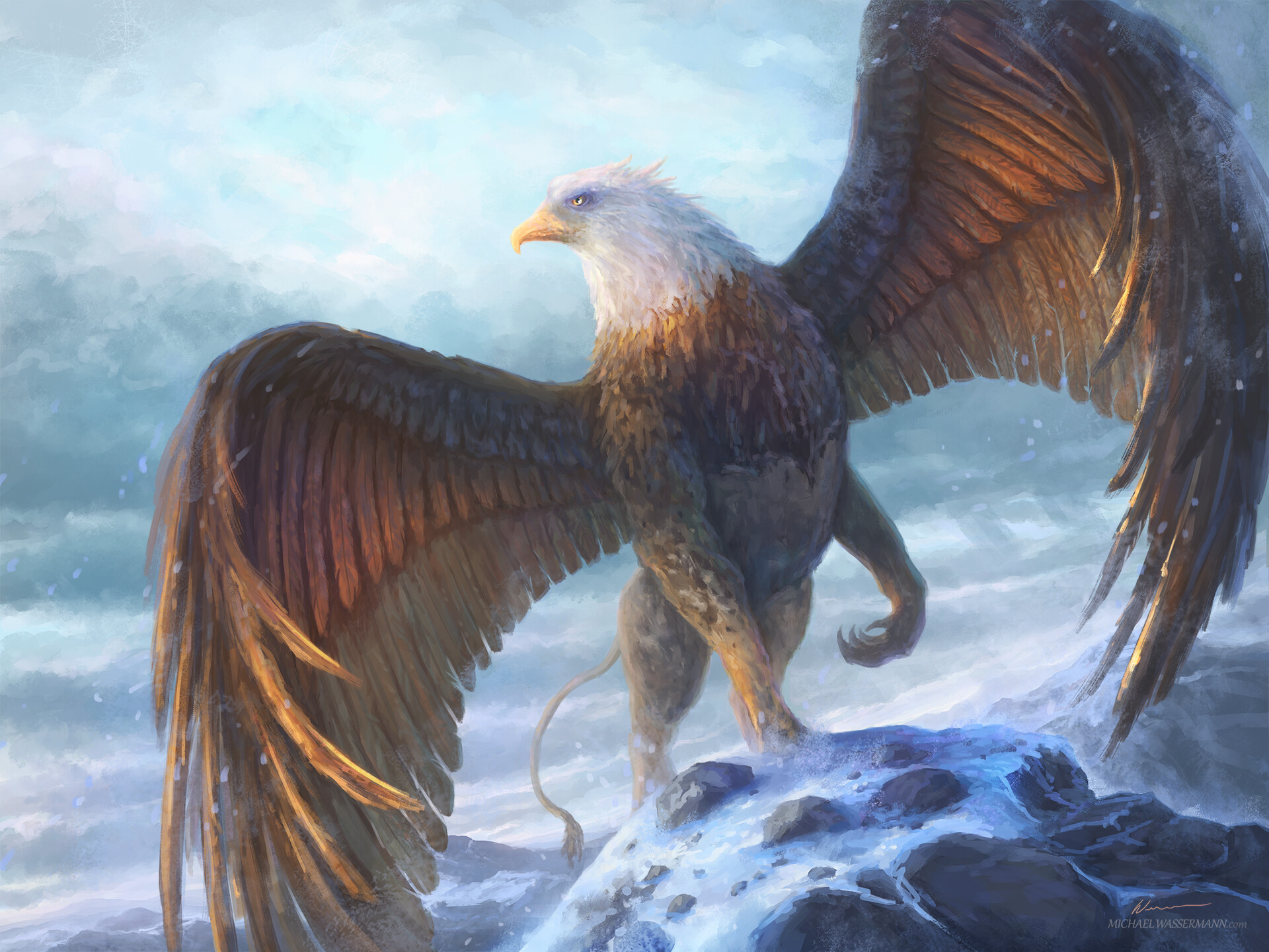 ArtStation - Copperfeather Griffin