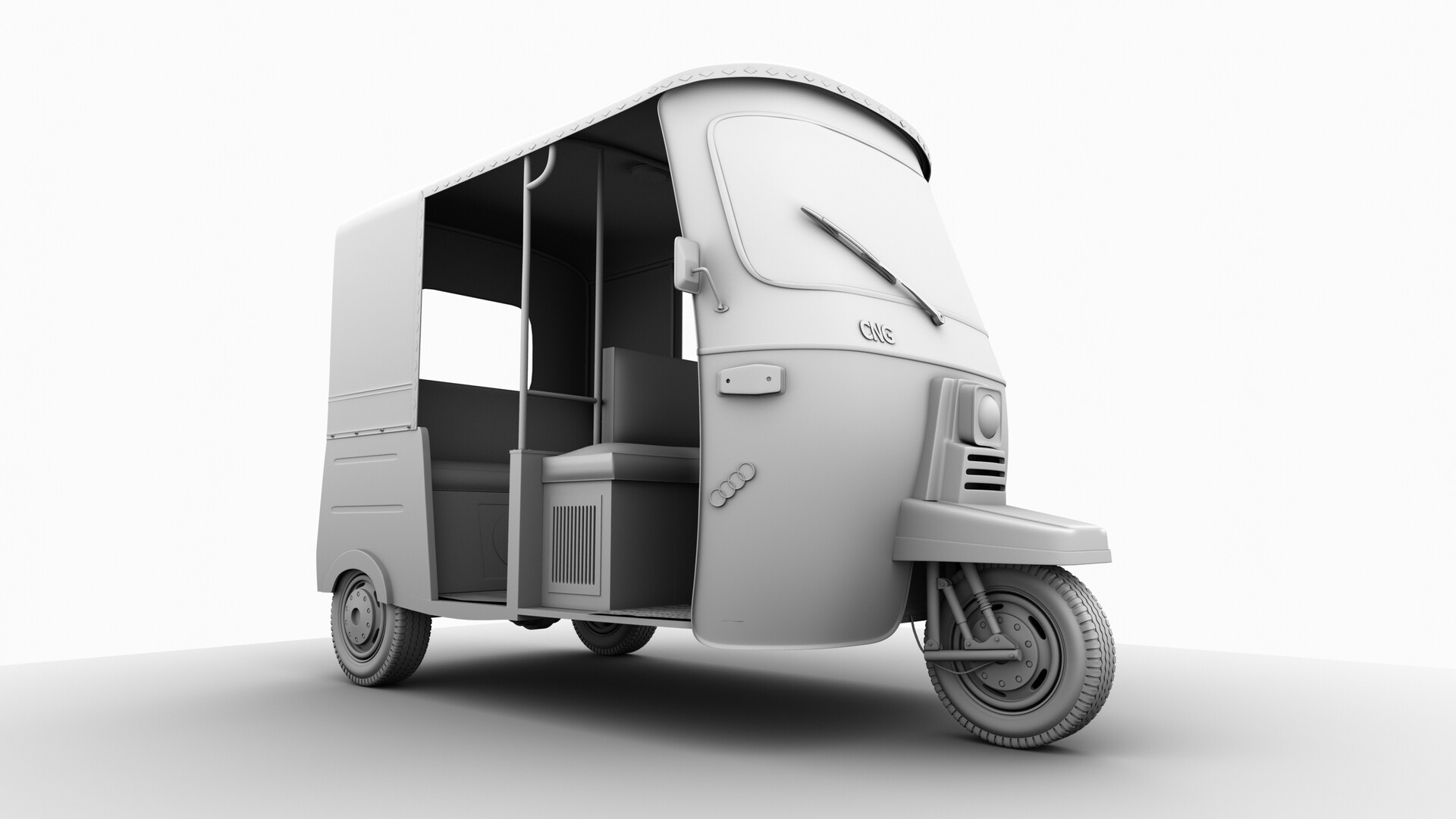 ArtStation - Paki Rickshaw